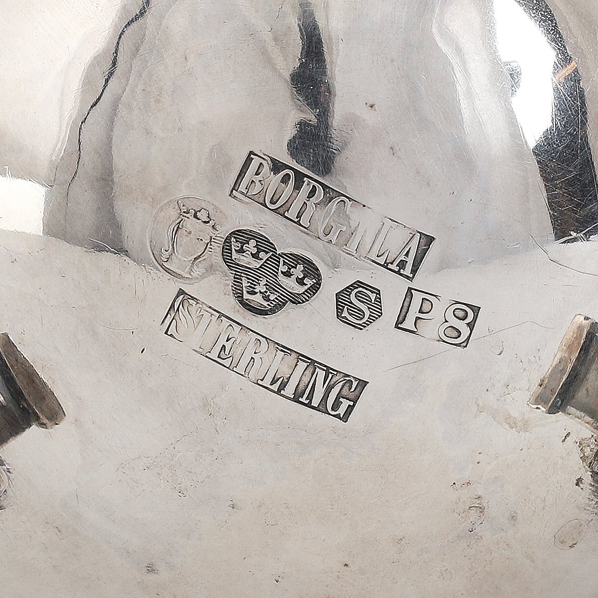 Atelier Borgila, mockakanna, sterling silver, Art Déco, Stockholm 1941 ...