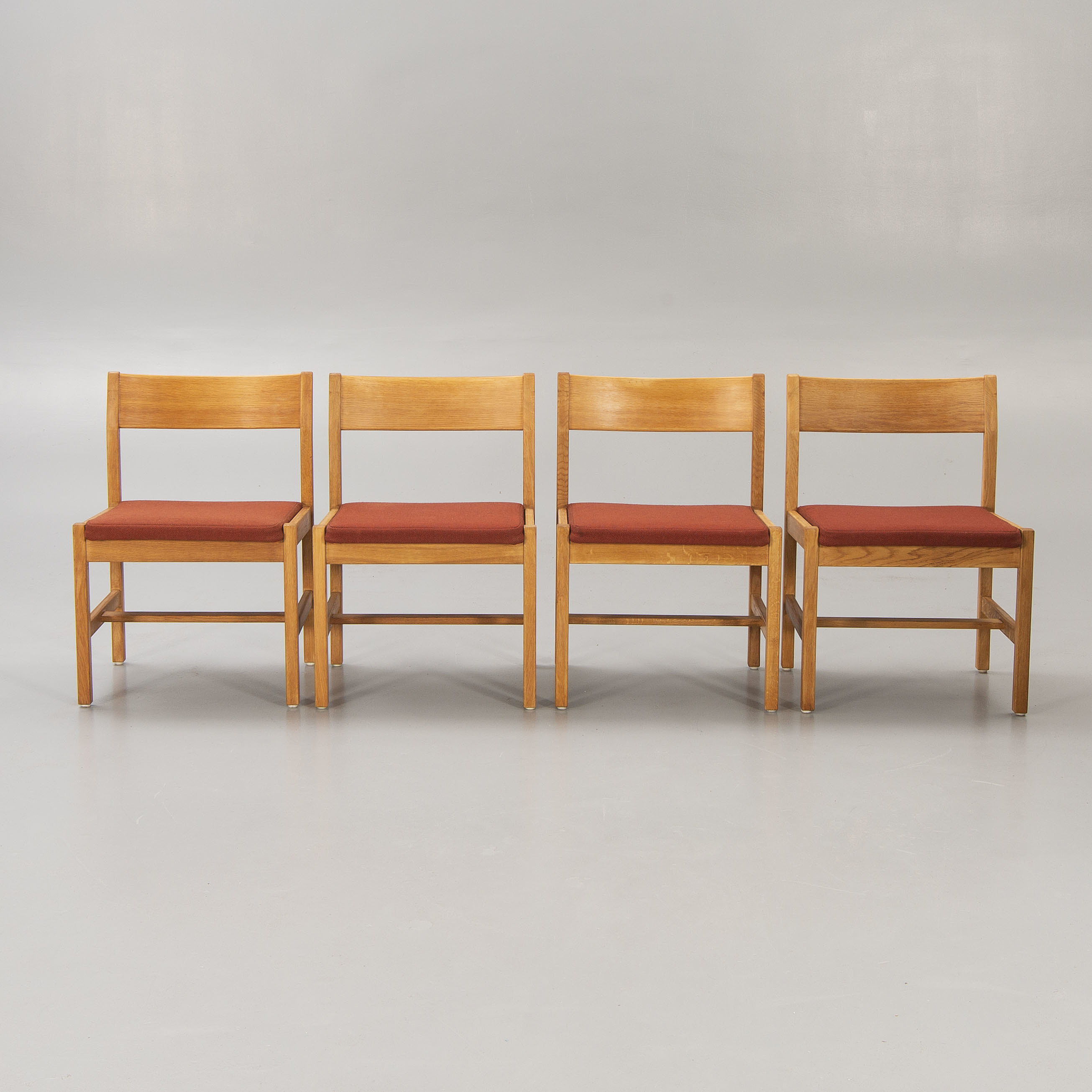 Børge Mogensen, stolar, 4 st, "Shaker", Fredricia stole fabrik, 1960 ...