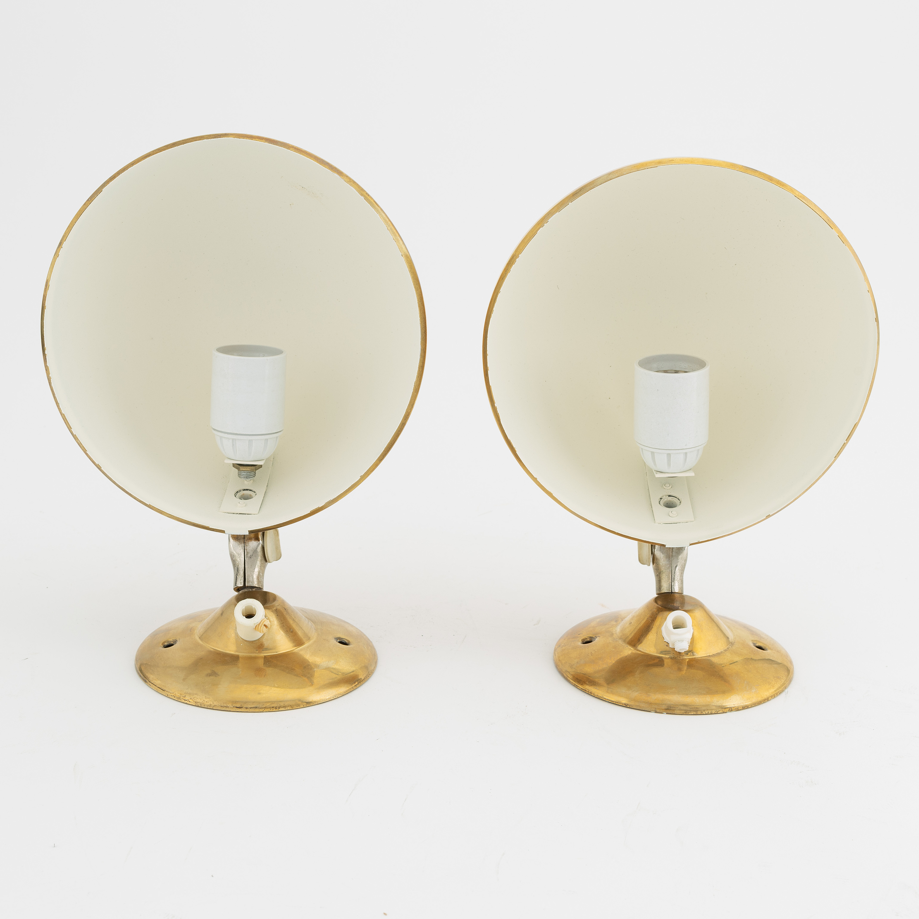 Knud Christensen, vägglampor, ett par, Elit, Danmark, 1900-talets andra ...