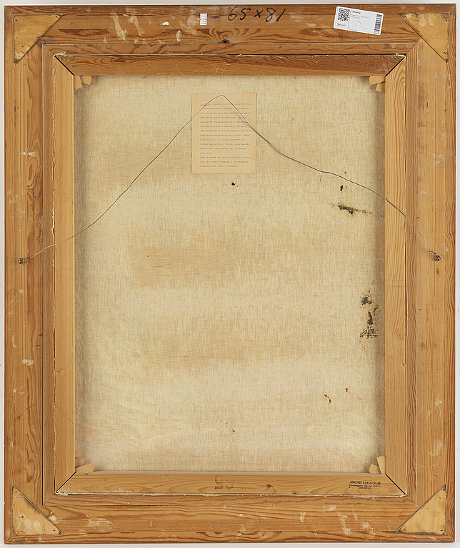 Charles Roka, oil on canvas, signed. - Bukowskis