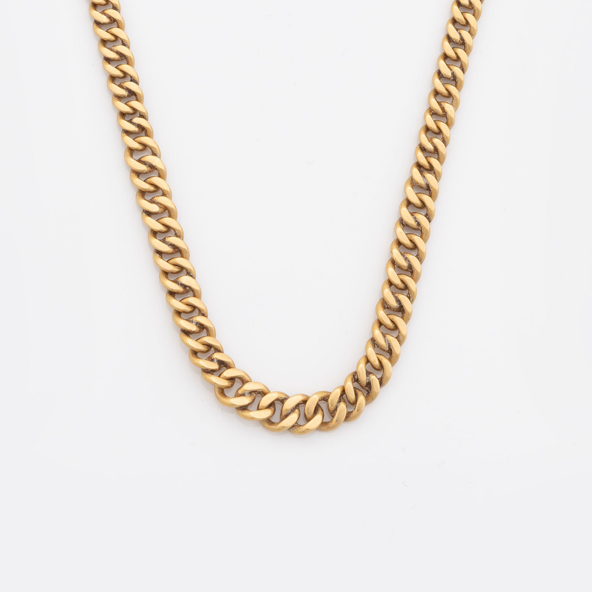18K gold necklace. - Bukowskis