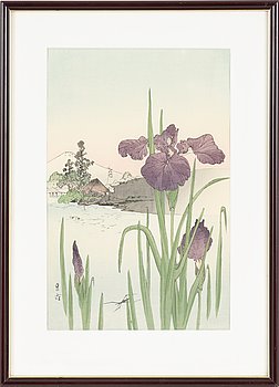 Yoshimoto Gesso, woodblock print in colours, Showa period ca 1930 ...