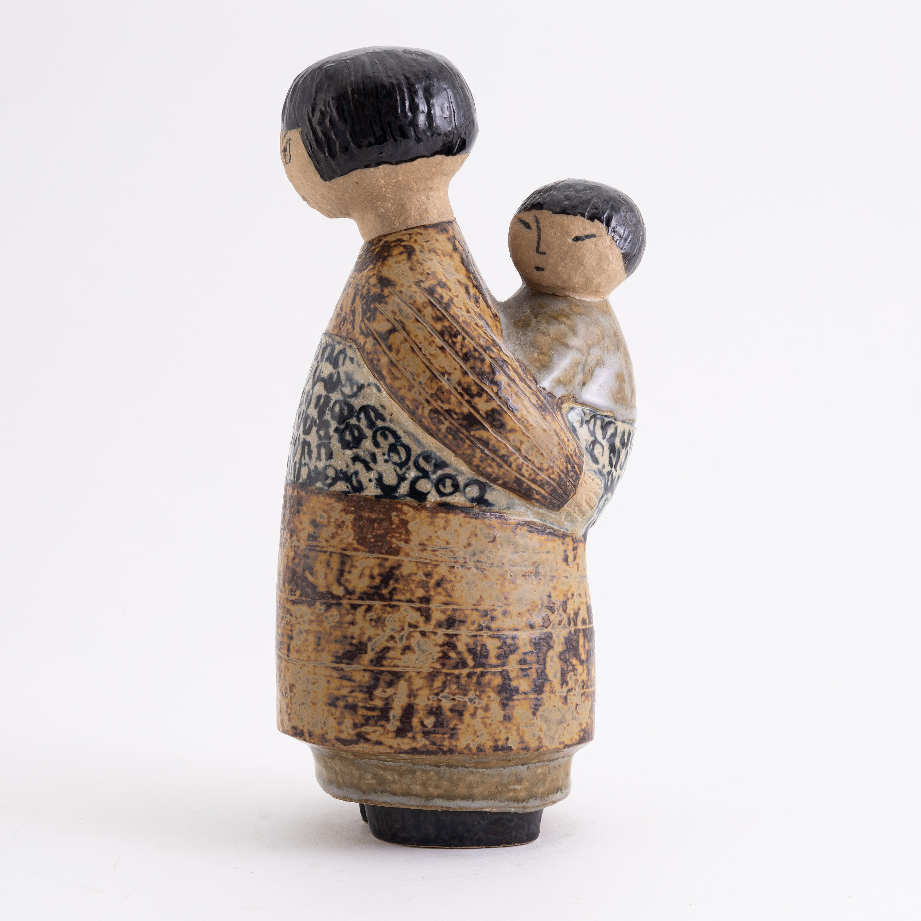 Lisa Larson, figurin, stengods, "Japanska", Gustavsberg, 1958-1973. - Bukowskis