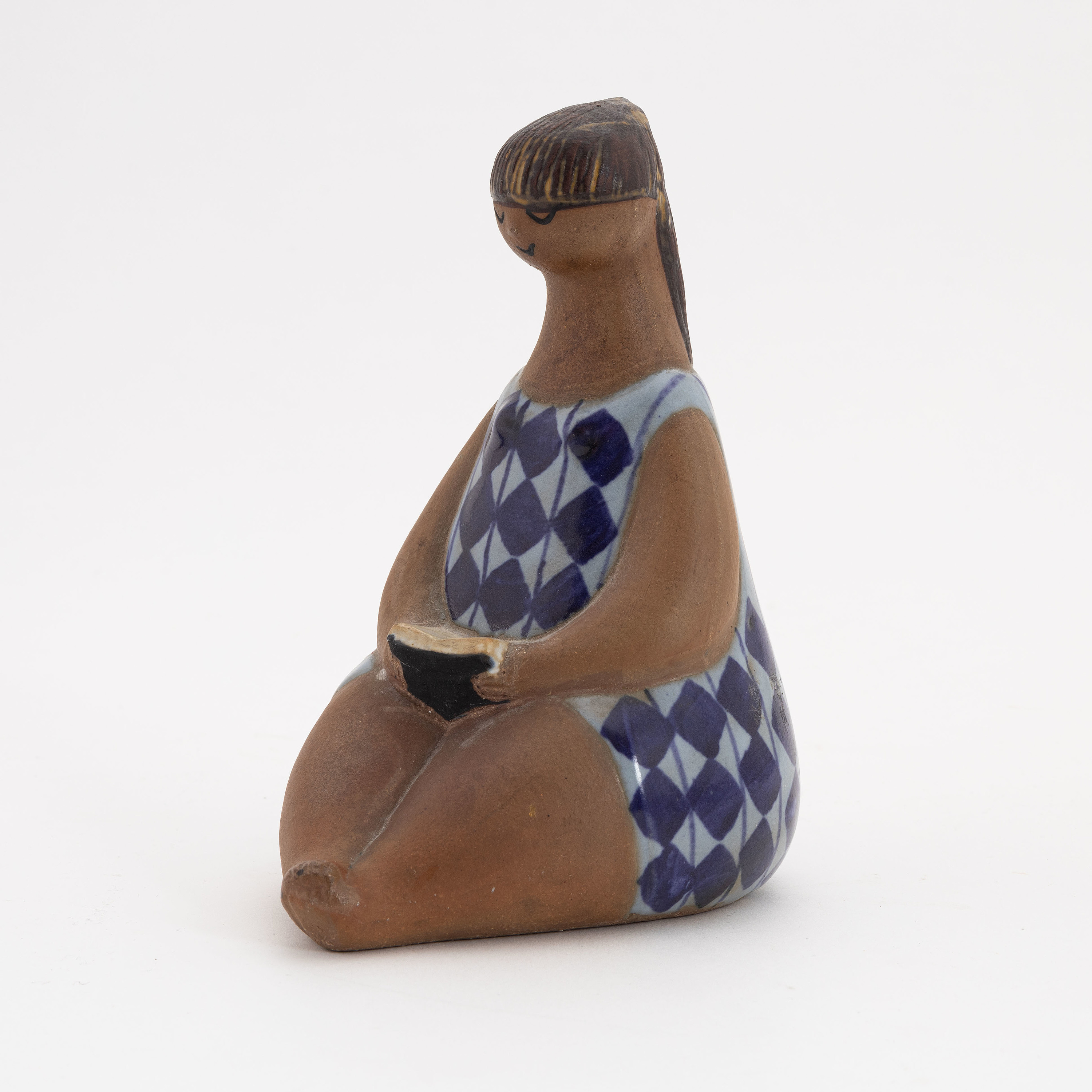 Lisa Larson, an ' Amalia' stoneware figurine from the series 'ABC-flickorna', Gustavsberg ...