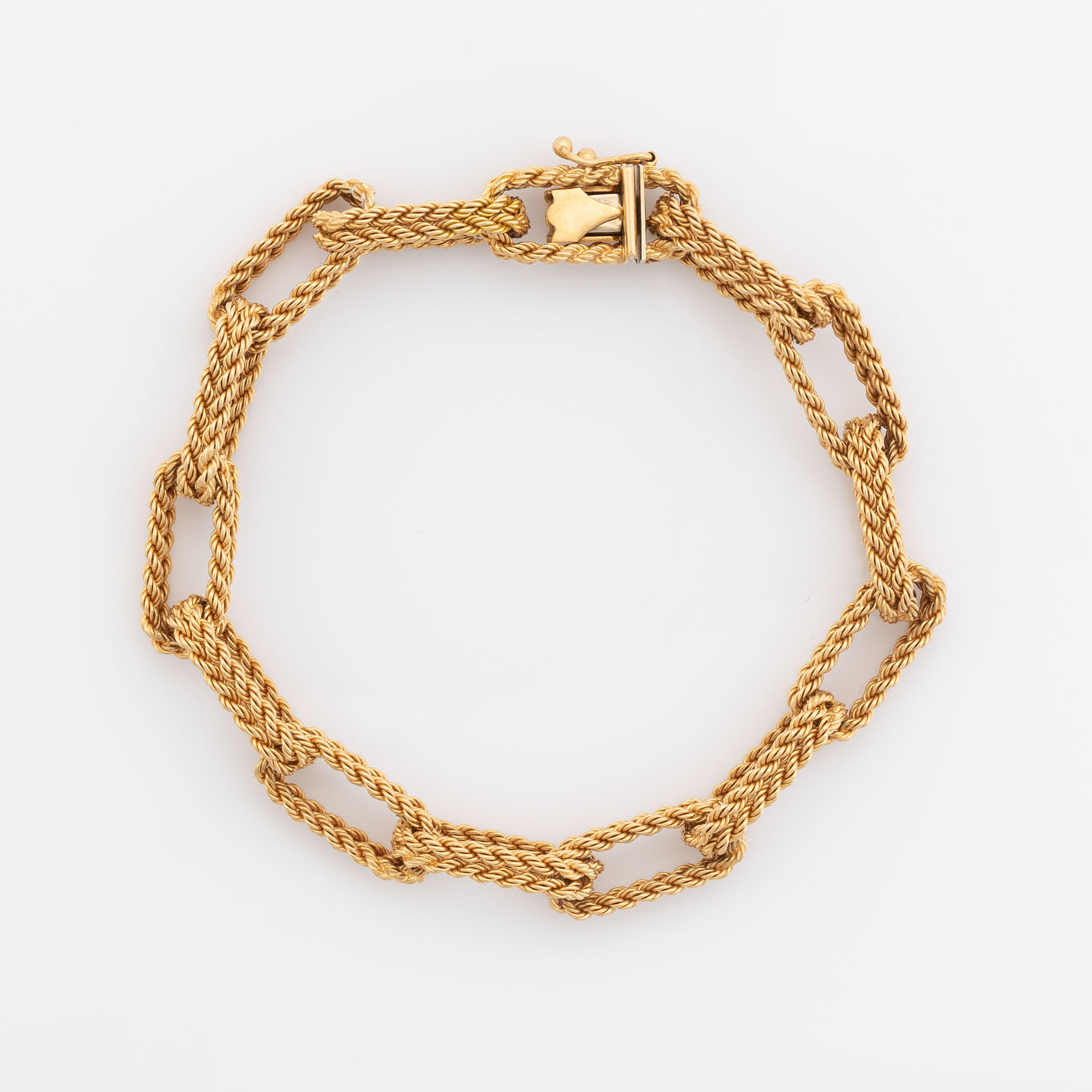 18K gold bracelet, Italy. - Bukowskis