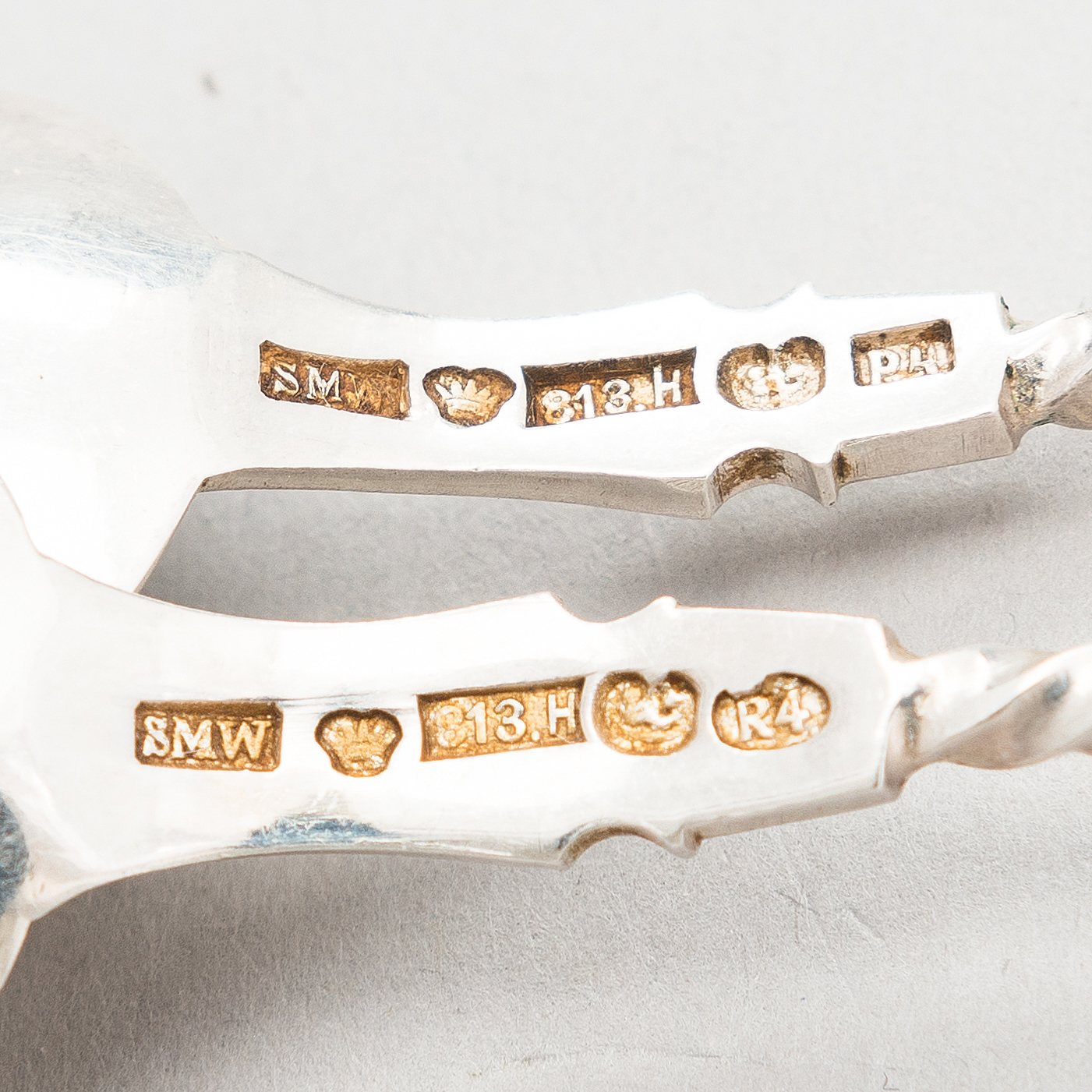 A set of twelve silver coffee spoon, maker's mark of Samuel Mika ...