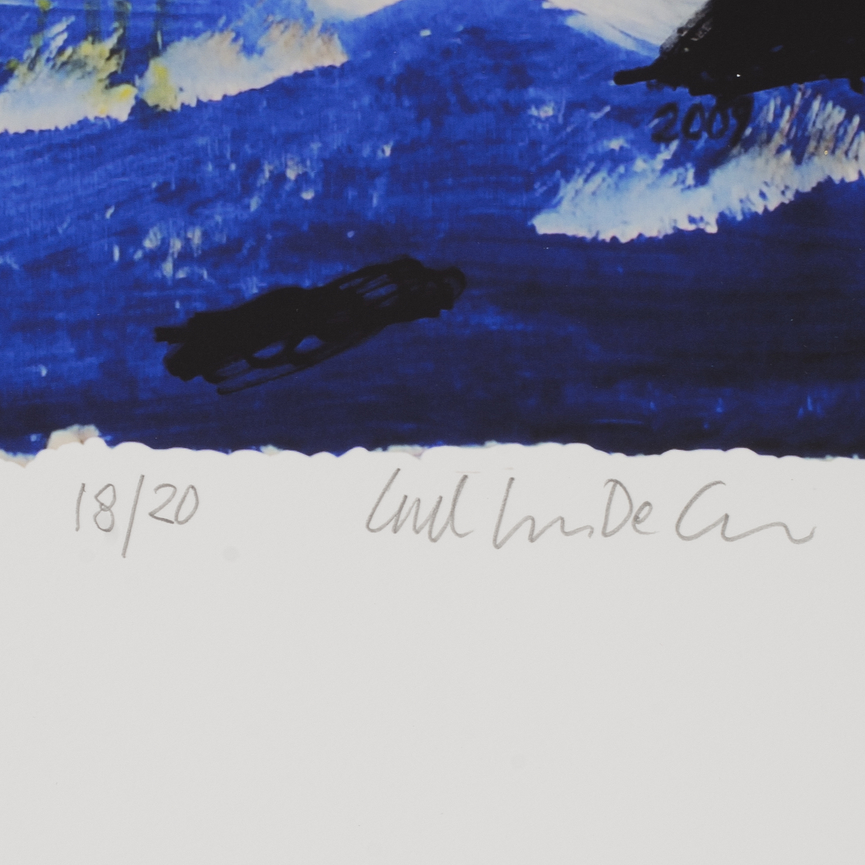 Carl Johan De Geer, färglitografi, signerad 18/20. - Bukowskis