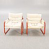 Thomas Jelinek & John Forsén, fåtöljer, 1 par, "Kuling", IKEA, 1971 ...