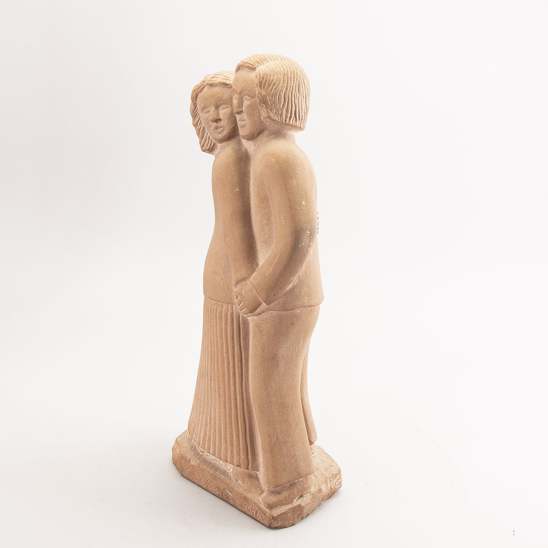 Carl Persson, skulptur signerad och daterad 1946. - Bukowskis