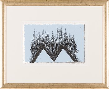 Kimmo Kaivanto, silkscreen, signed and dated -92, marked HC. - Bukowskis