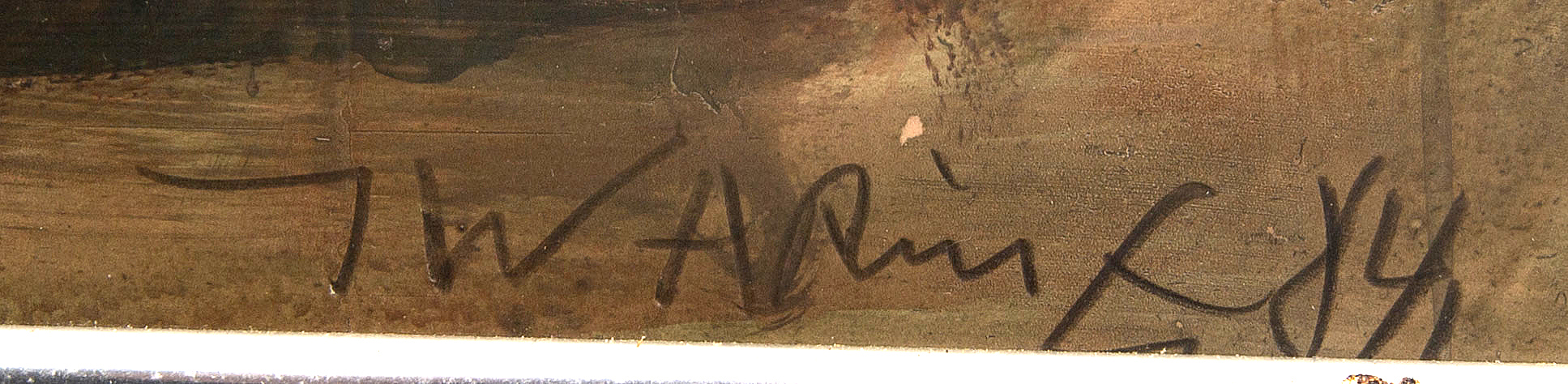 Jörgen Waring, oil on panel signed and dated 84. - Bukowskis