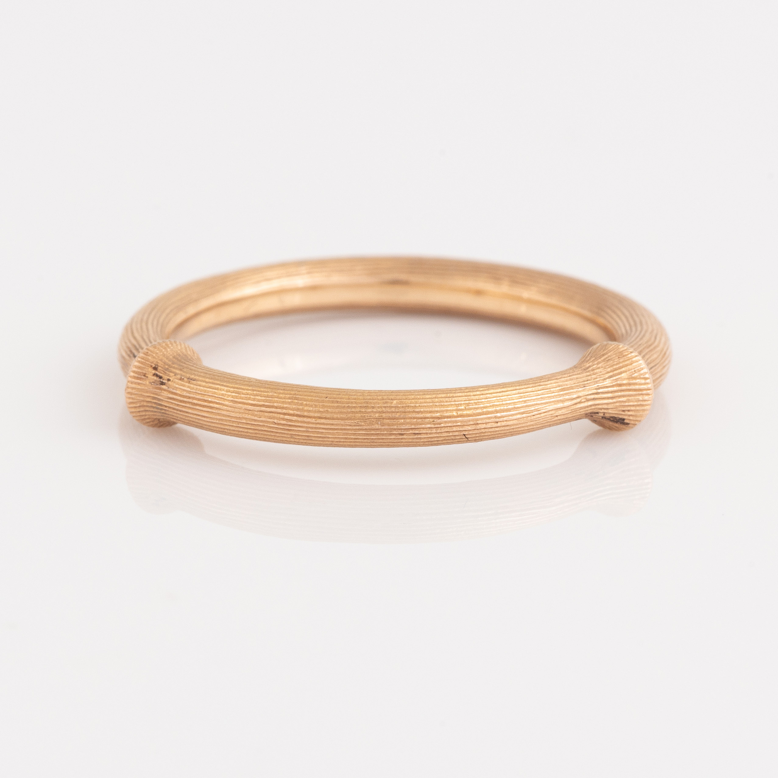 An 18K rose gold Ole Lynggaard ring "Nature" no 3. - Bukowskis