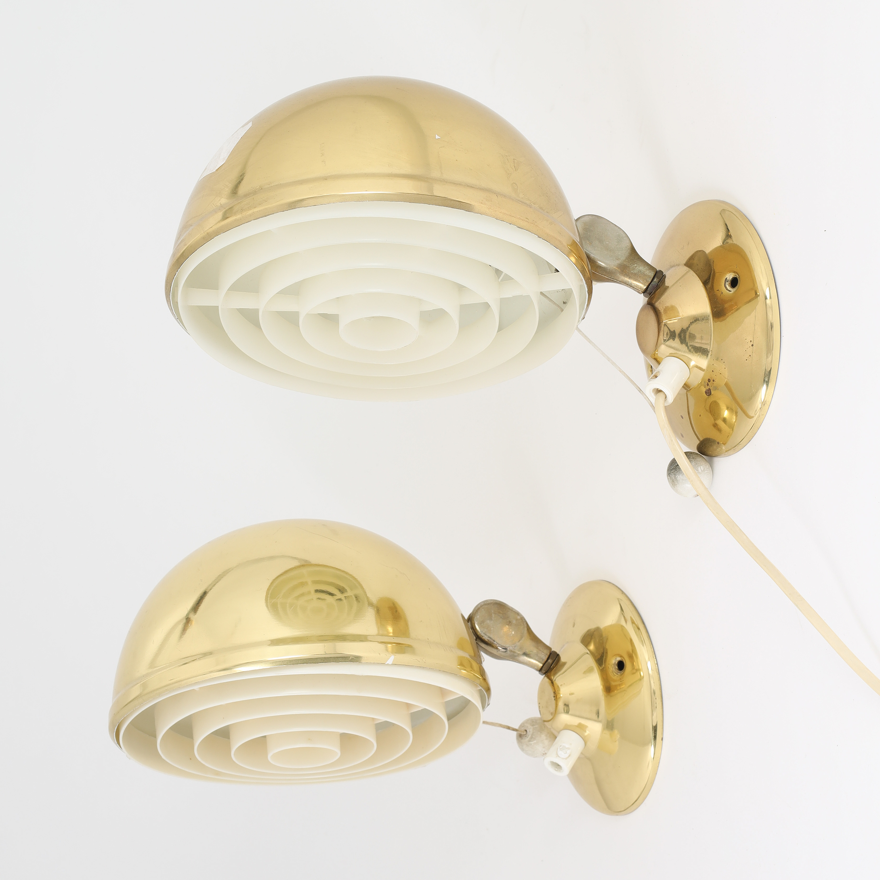 Knud Christensen, vägglampor, ett par, Elit, 1960/70-tal. - Bukowskis