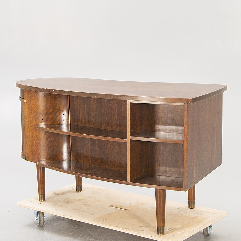 Kai Kristiansen, skrivbord "Kidney 54", för FM Furniture, Feldballe ...