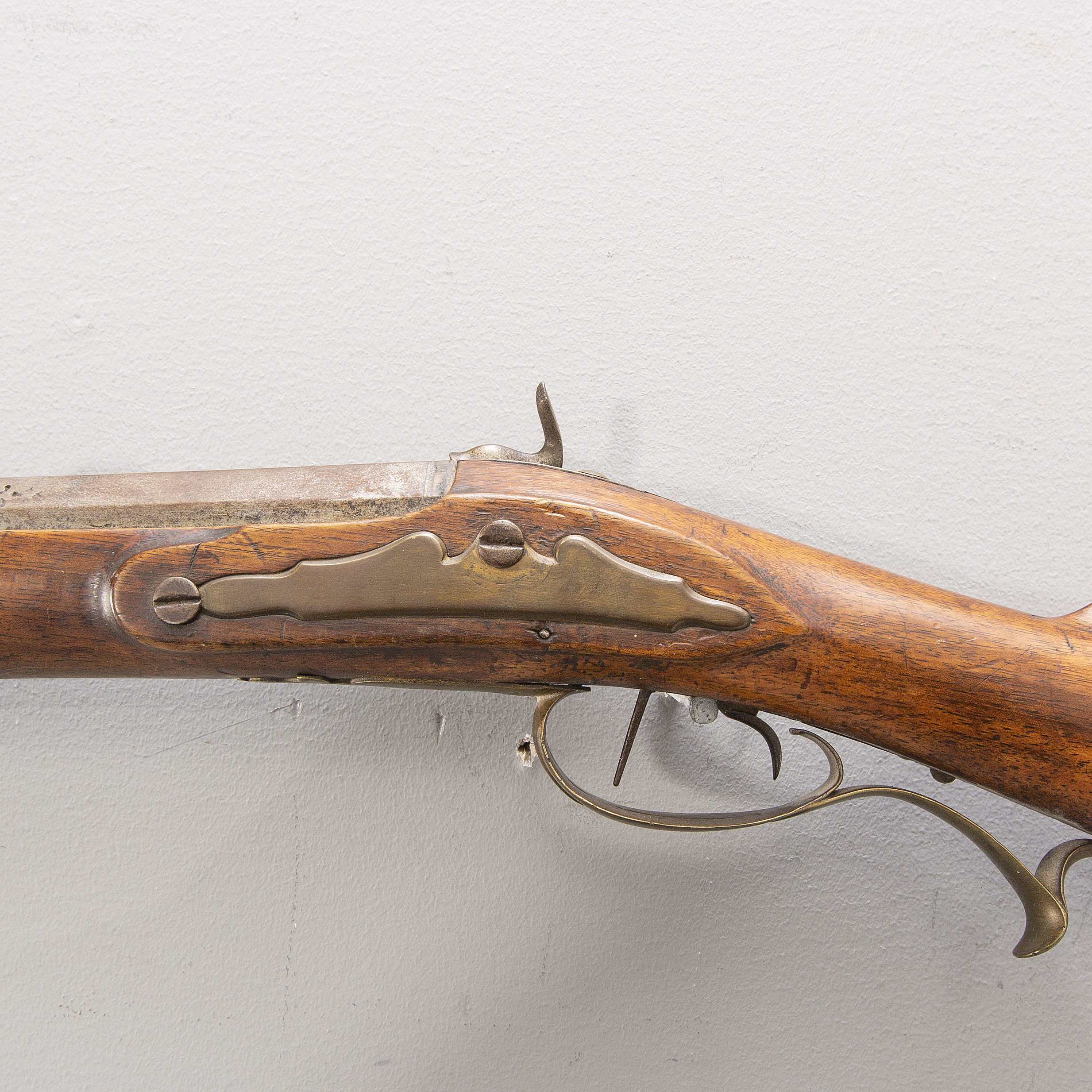 A percussion shotgun, carbine, 19th Century. - Bukowskis