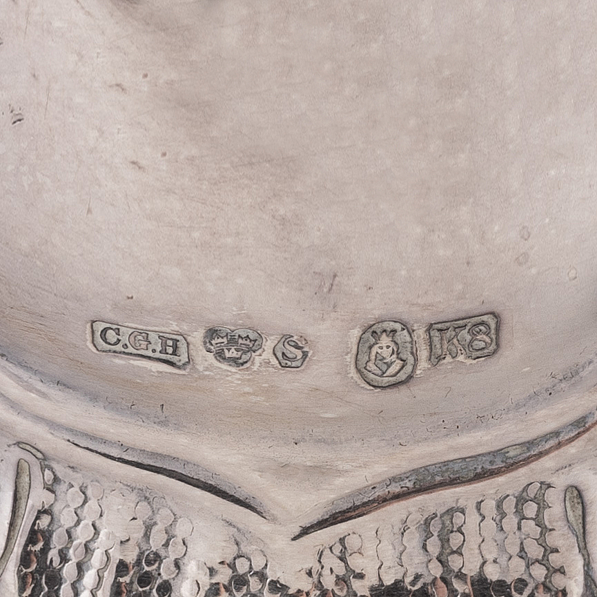 Kandelabrar, ett par, silver, C.G.Hallberg, Stockholm, 1936. - Bukowskis