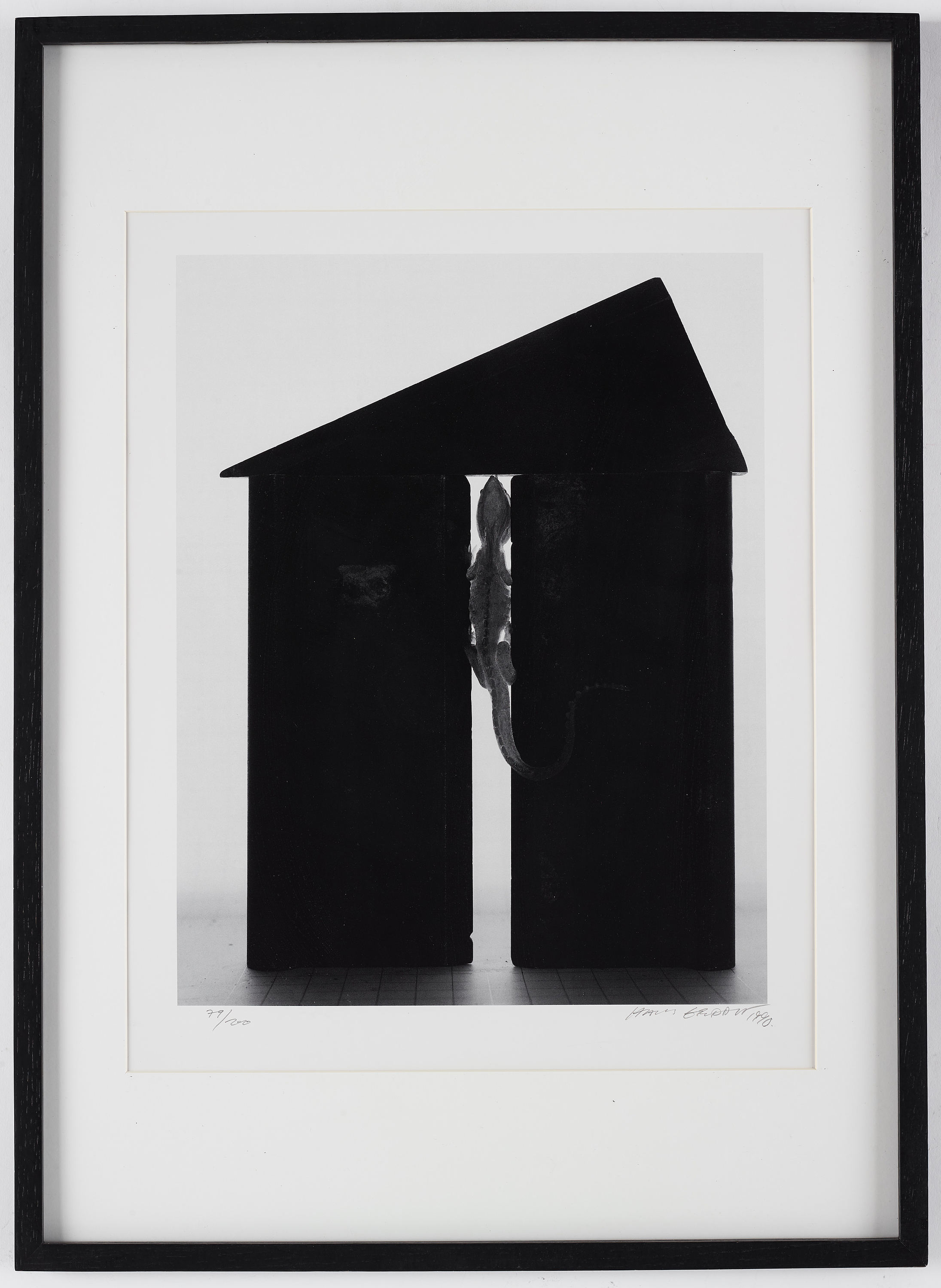 Hans Gedda, two offset prints, 'Polaroid Portfolio. Nr 2', 1990, signed ...