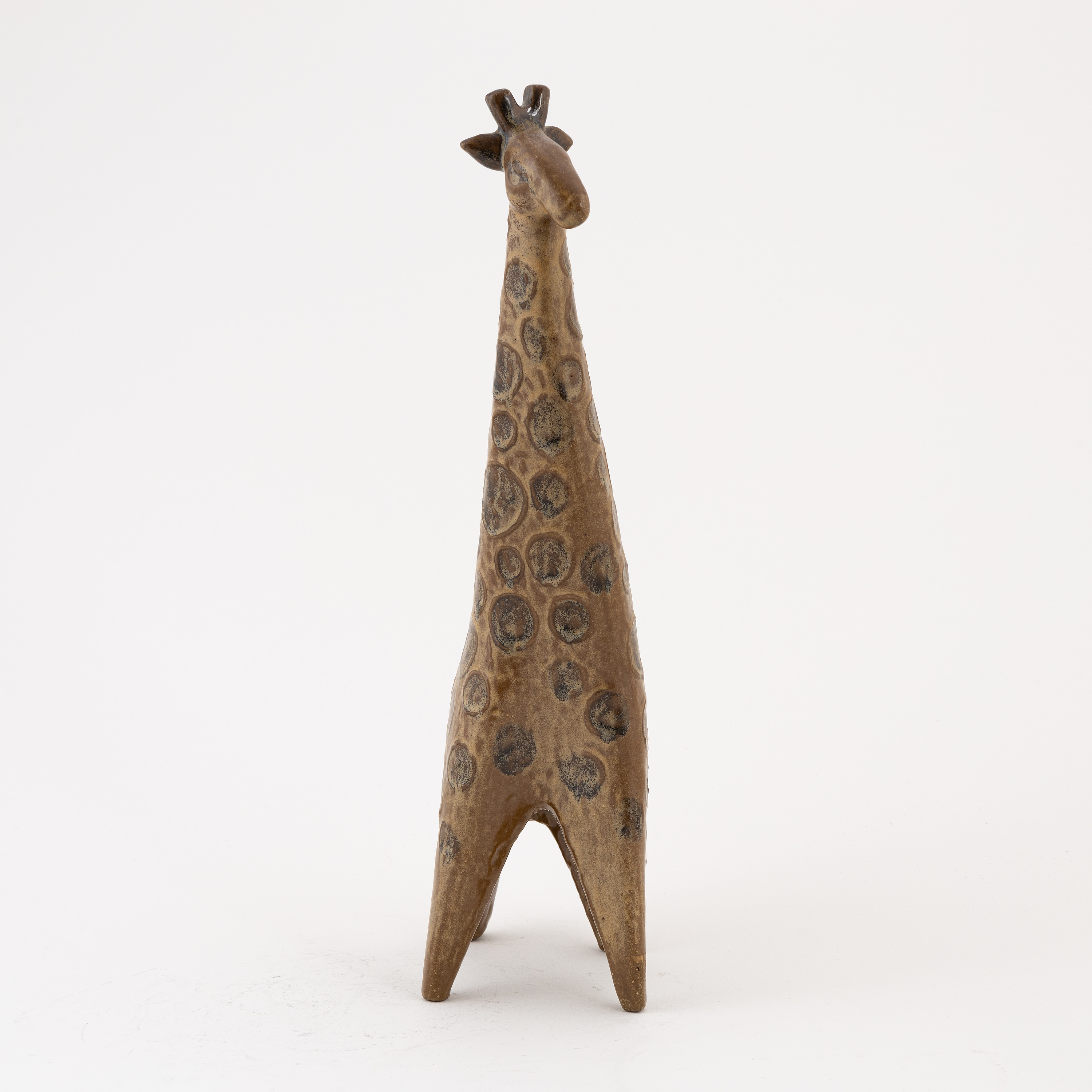 Lisa Larson, a stoneware figurine of a giraffe, Gustavsberg. - Bukowskis