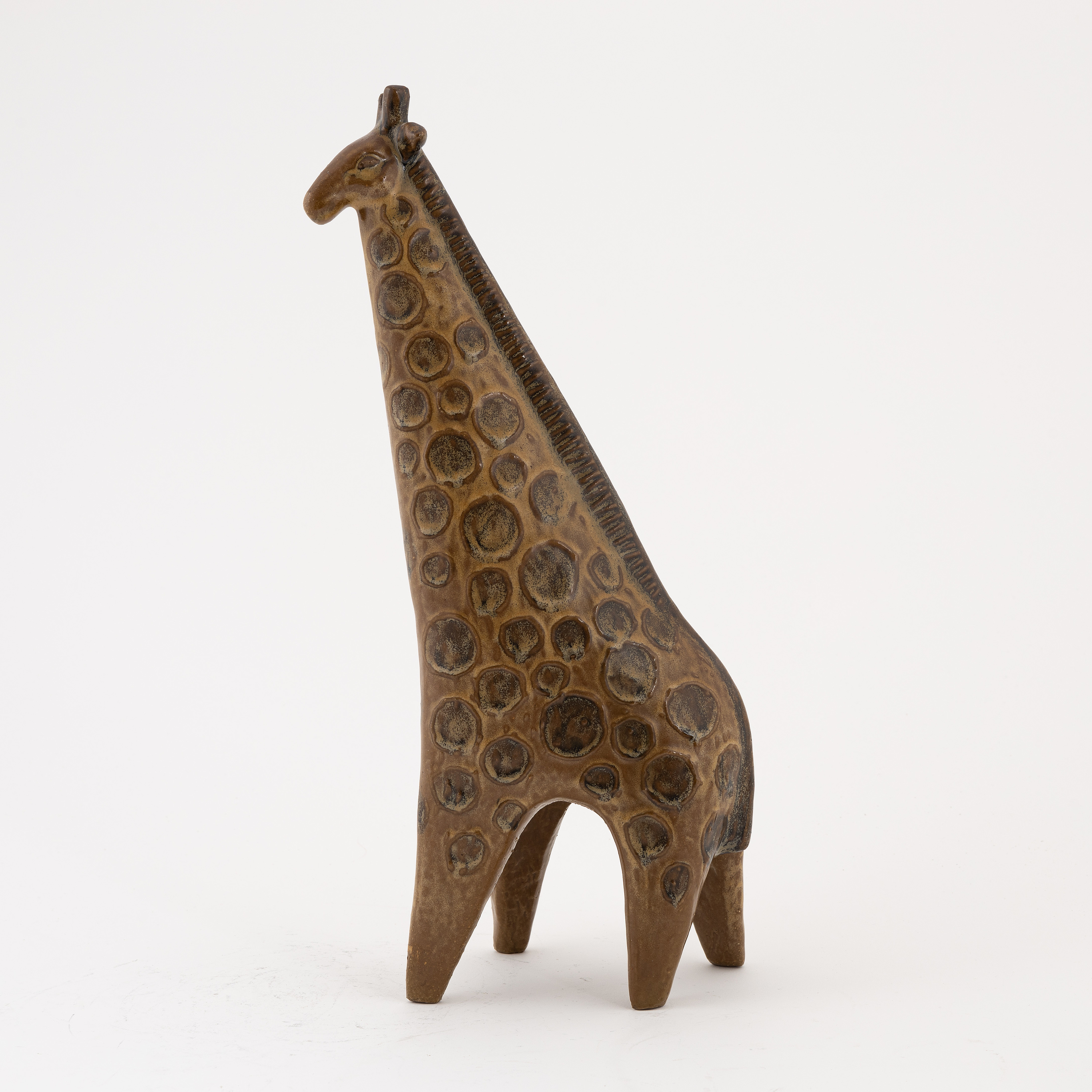 Lisa Larson, a stoneware figurine of a giraffe, Gustavsberg. - Bukowskis