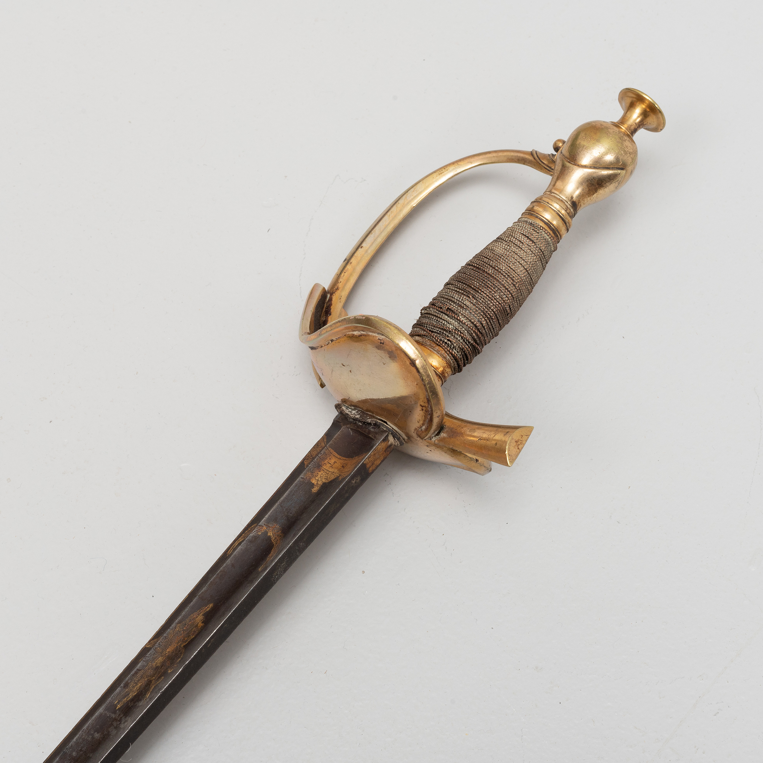 A British officer's sword, with boat shell guard, early 19th Century ...
