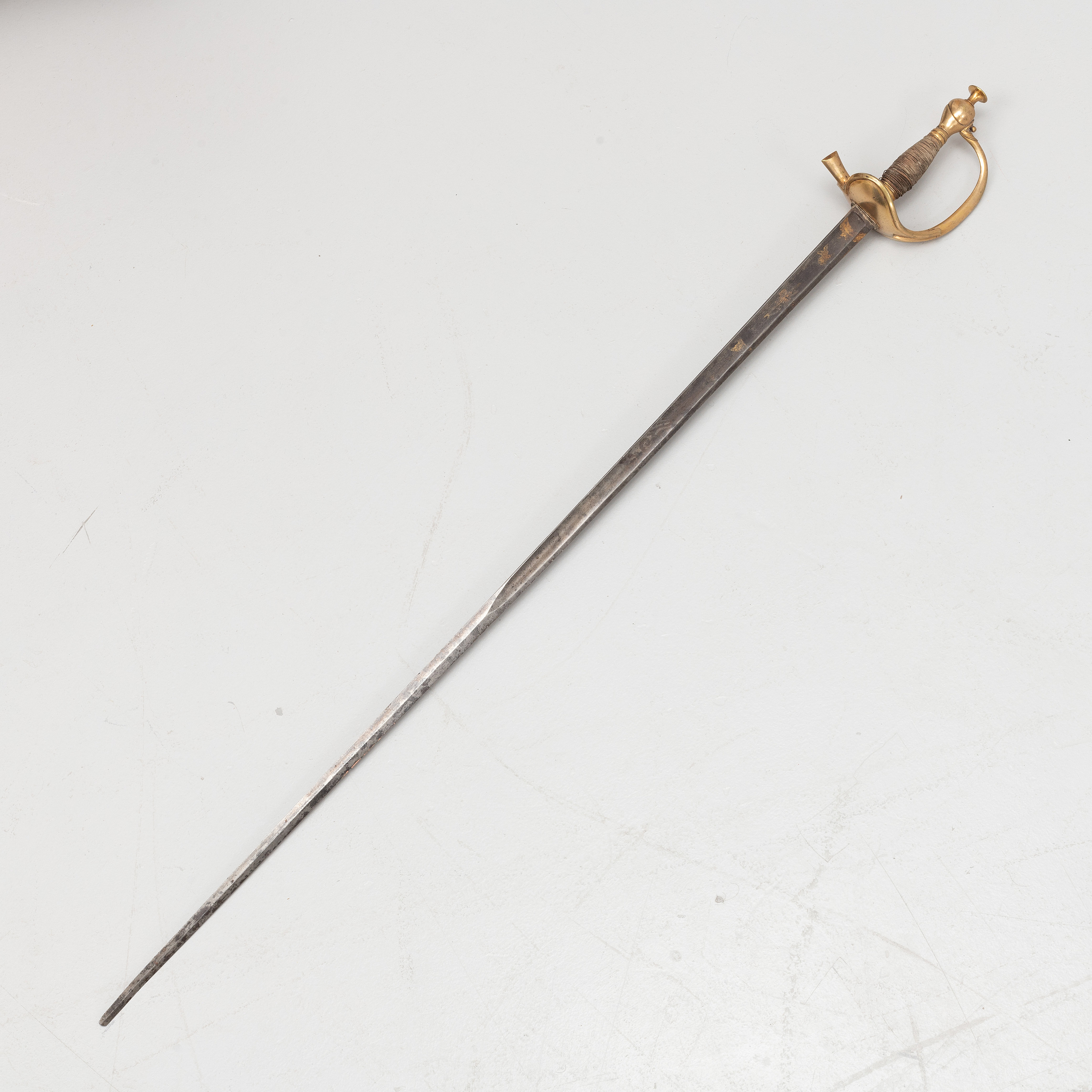 A British officer's sword, with boat shell guard, early 19th Century ...