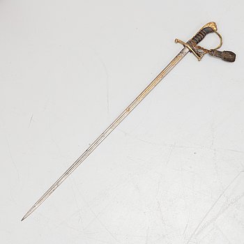 A Swedish infantry officer's sword, 1899 pattern. - Bukowskis
