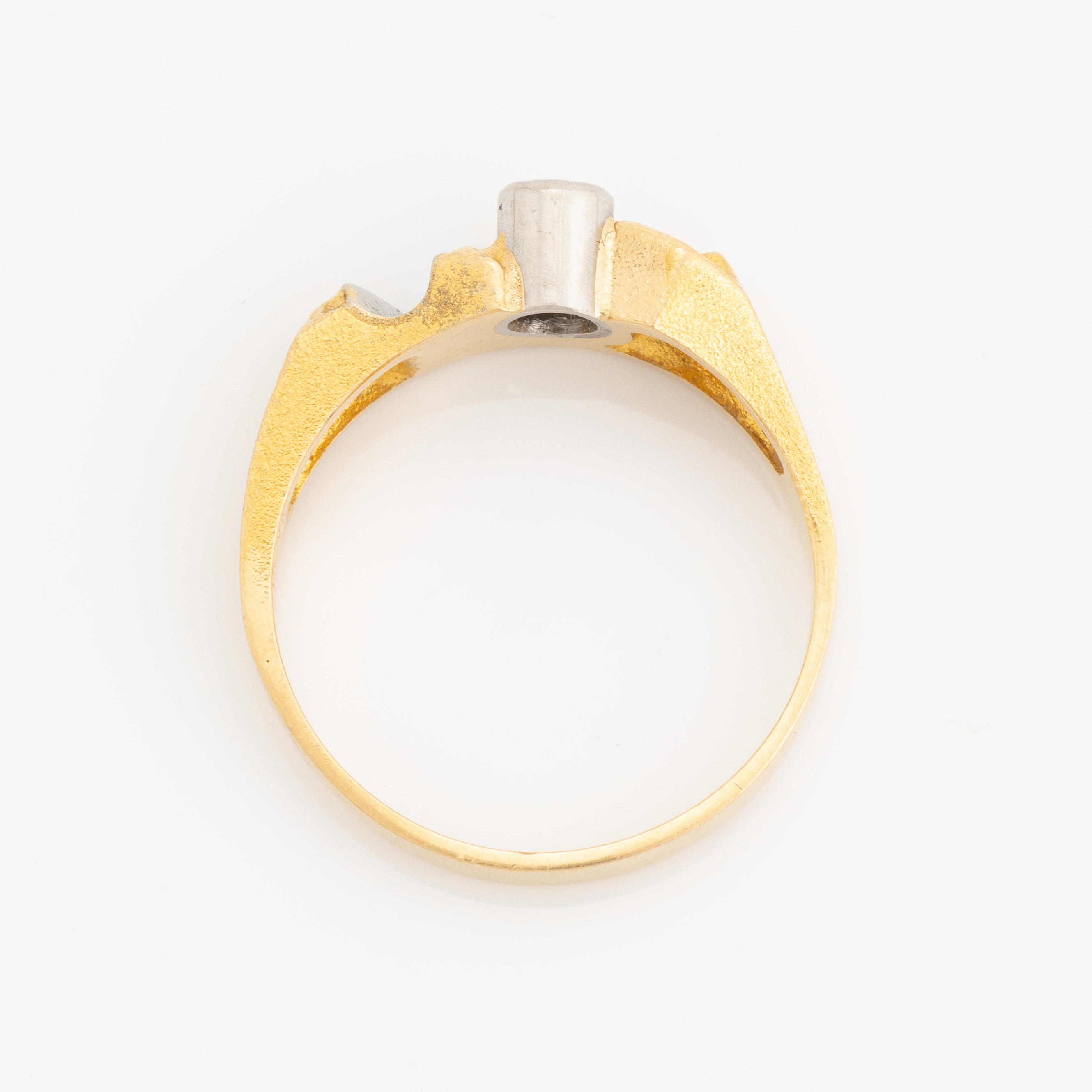 18K gold and brilliant cut diamond Lapponia ring. - Bukowskis