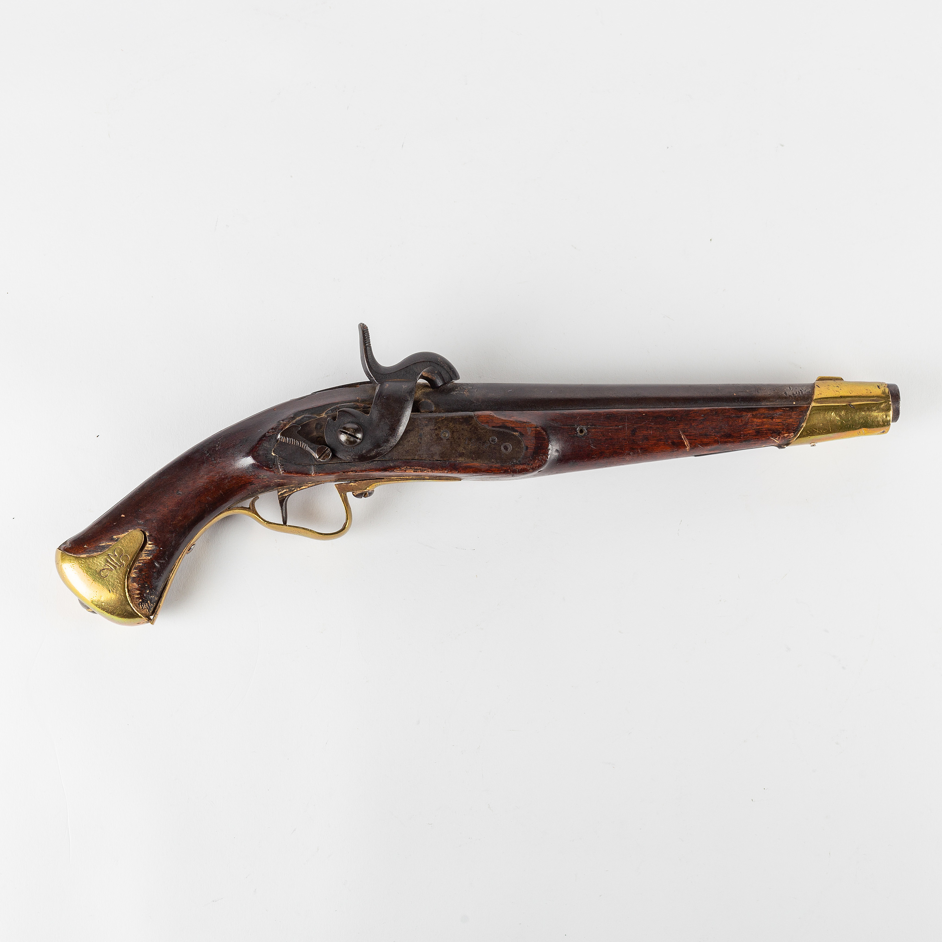 A Swedish percussion pistol, 1820-49 pattern. - Bukowskis