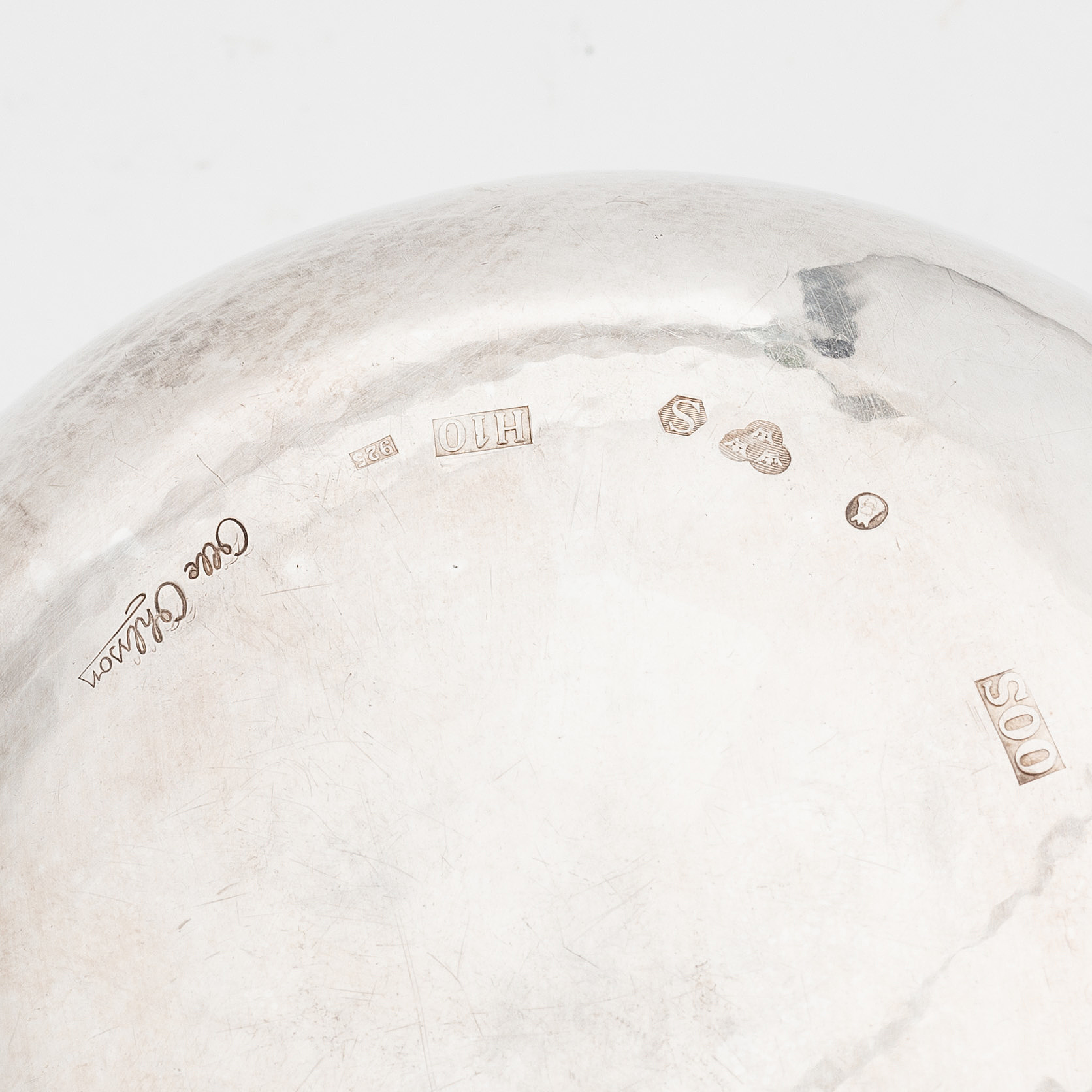 Olle Ohlsson, skål, silver, Stockholm, 1982. - Bukowskis