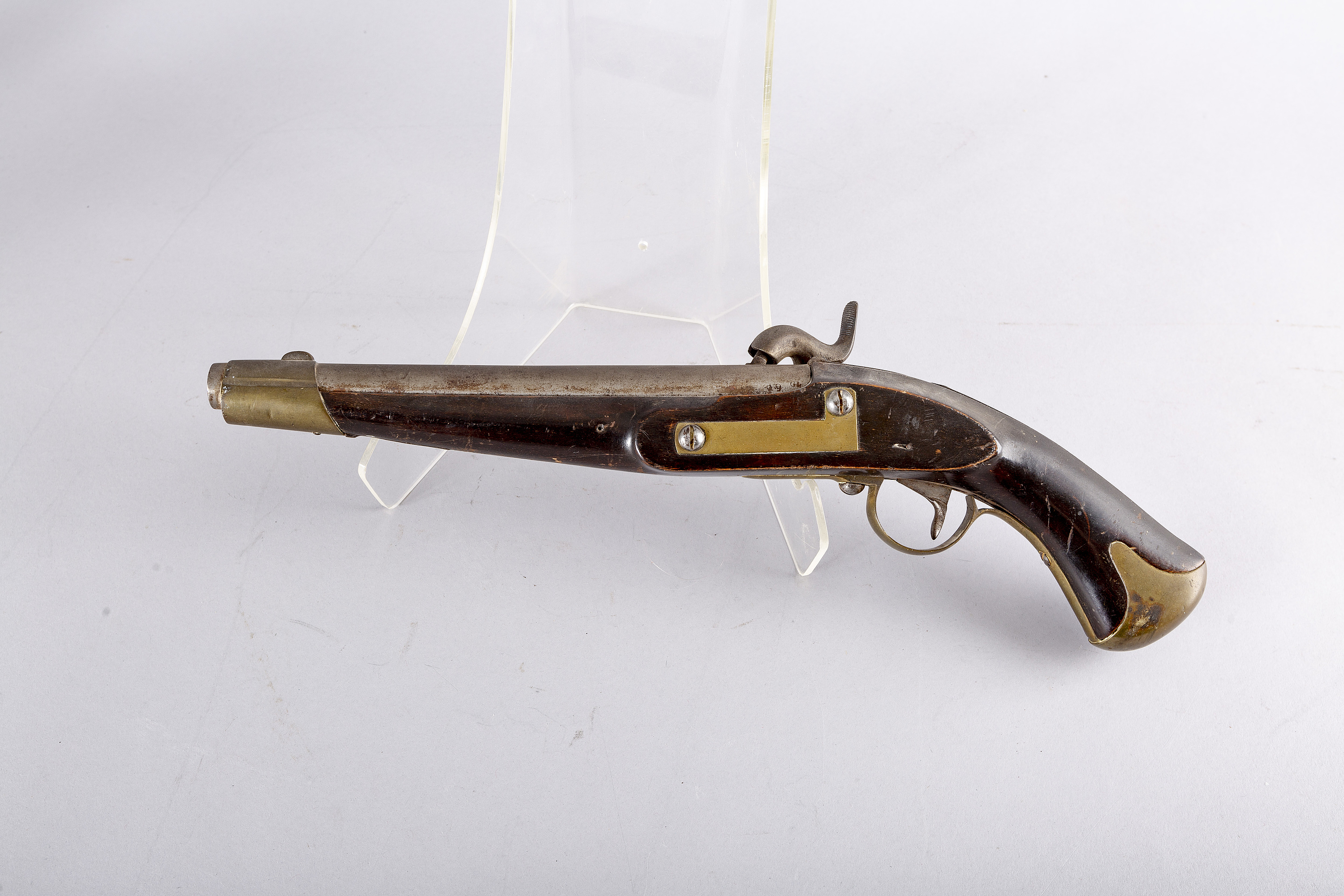 A Swedish cavalry percussion pistol, 1820-1849 pattern. - Bukowskis