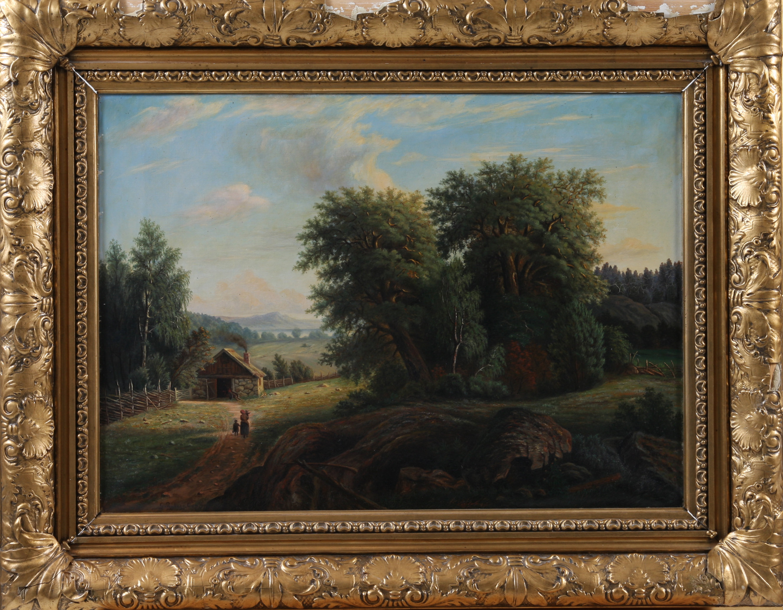 GUSTAF RYDBERG, efter, olja på duk. - Bukowskis