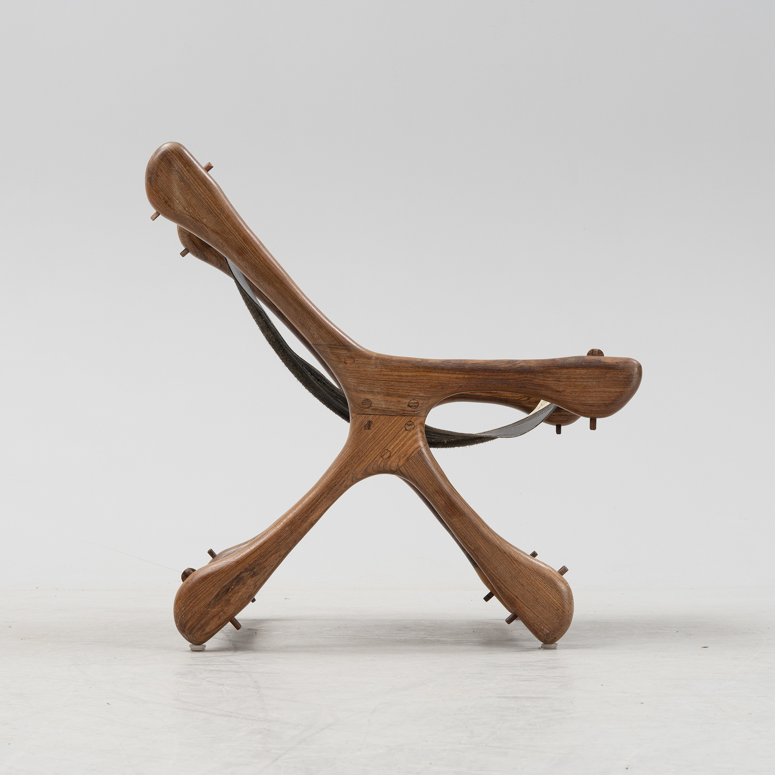 Don Shoemaker, a 'Sloucher' rosewood easy chair from Señal S.A.; Mexico ...