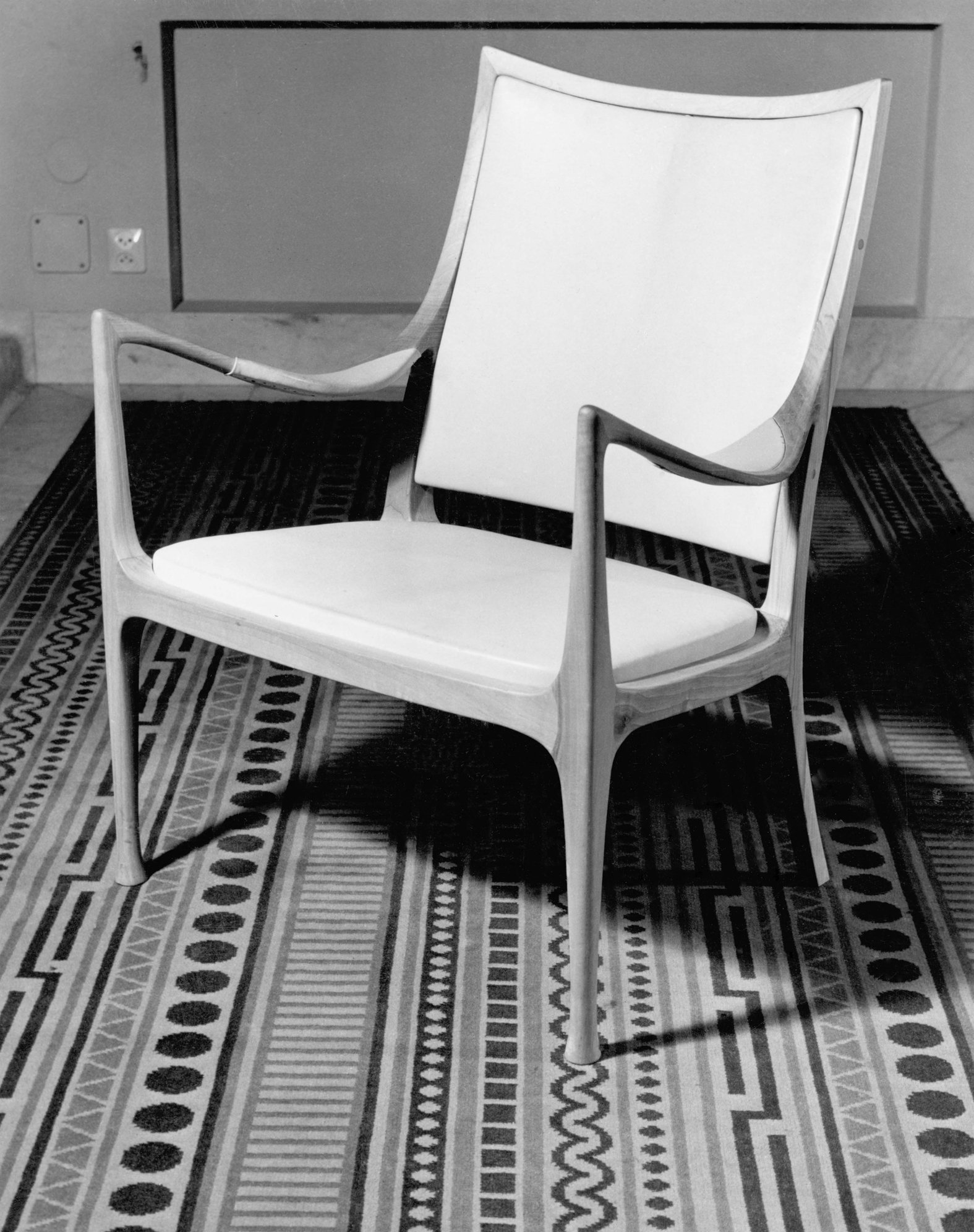 HANS ASPLUND, fåtölj, Nordiska Kompaniet 1955. - Bukowskis