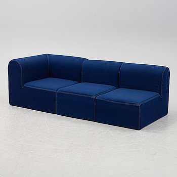 Erik Rasmusen, a three-piece 'Paustian Modular' sofa. Designed in 1969 ...