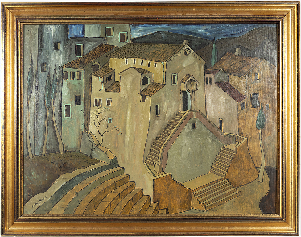 Martin Emond, oil on panel, signed. - Bukowskis