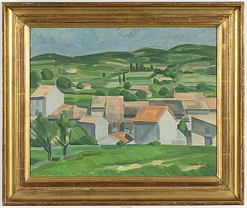 Victor Axelson, oil on panel, signed and dated -51. - Bukowskis