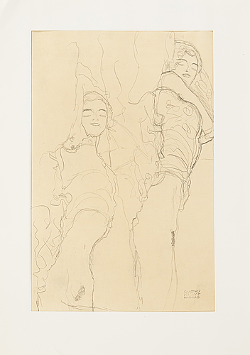 Gustav Klimt, a portfolio "Twenty-Five Drawings selected and ...