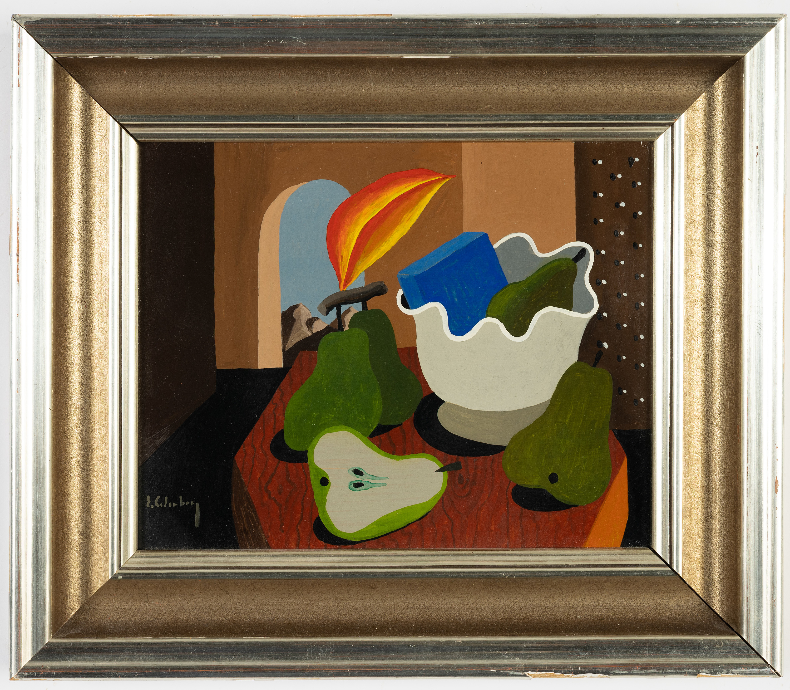 Eric Cederberg, oil on board, signed. - Bukowskis
