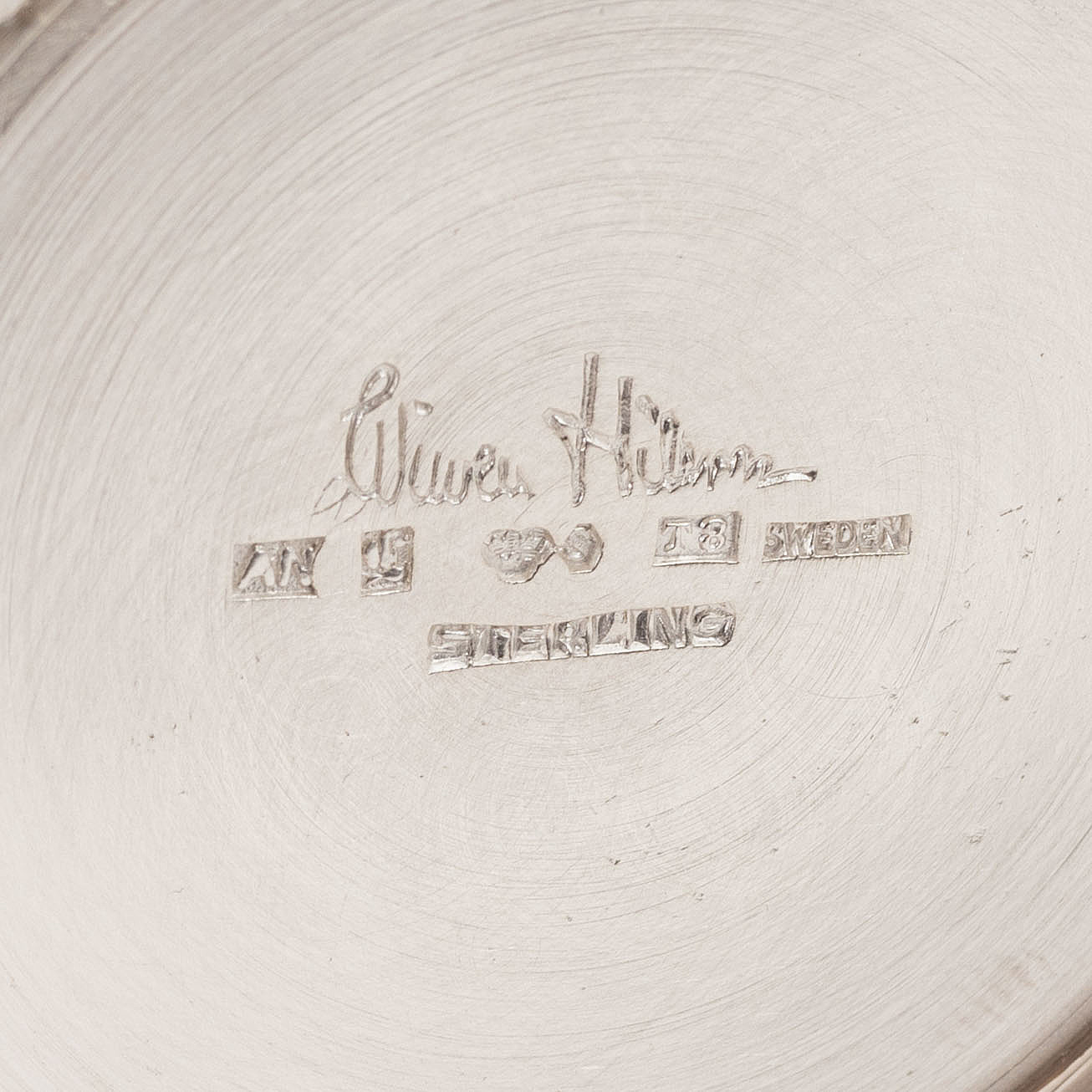 Wiwen Nilsson, a silver beaker and napkin ring, Anders Nilsson Lund ...