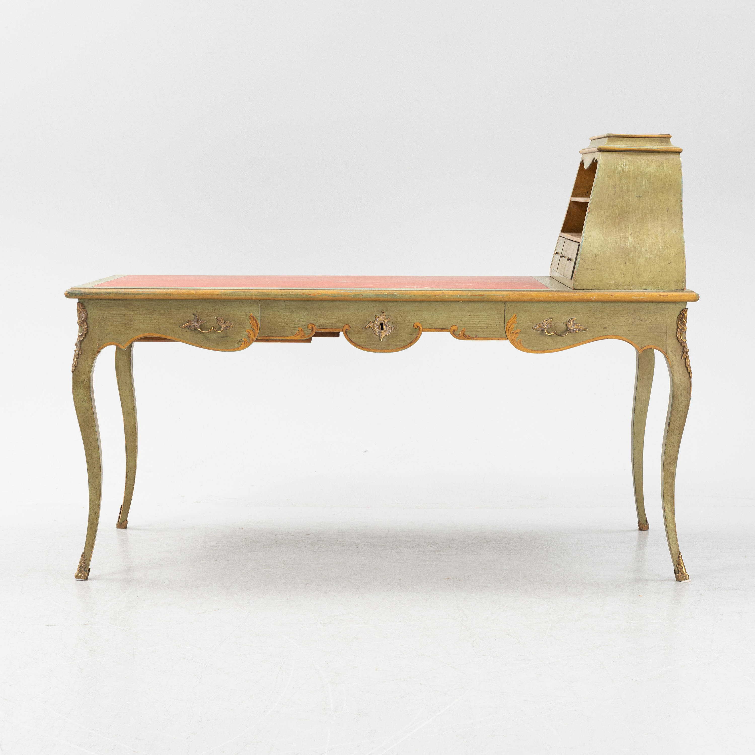 A rococo style writing desk, 20th century. - Bukowskis