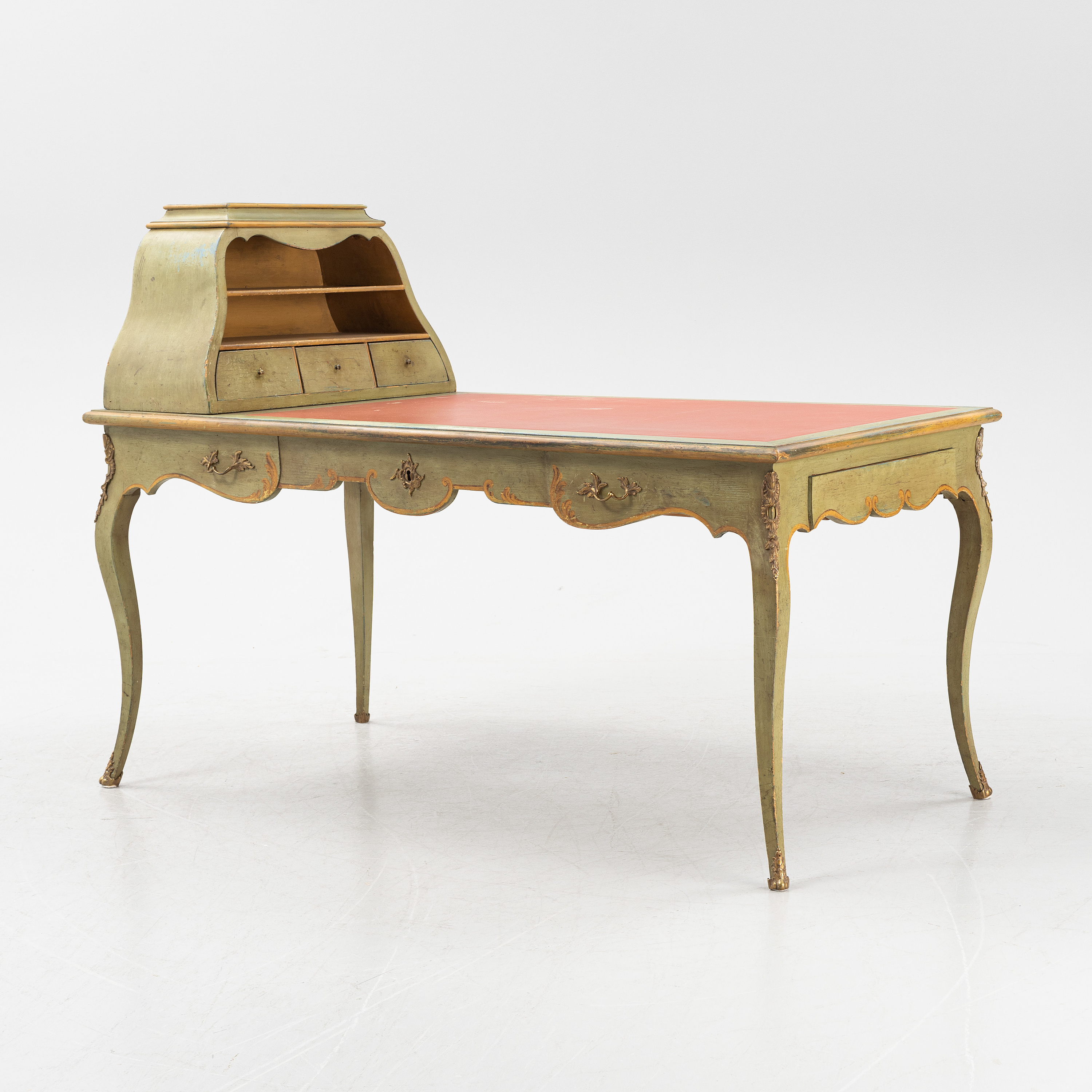 A rococo style writing desk, 20th century. - Bukowskis