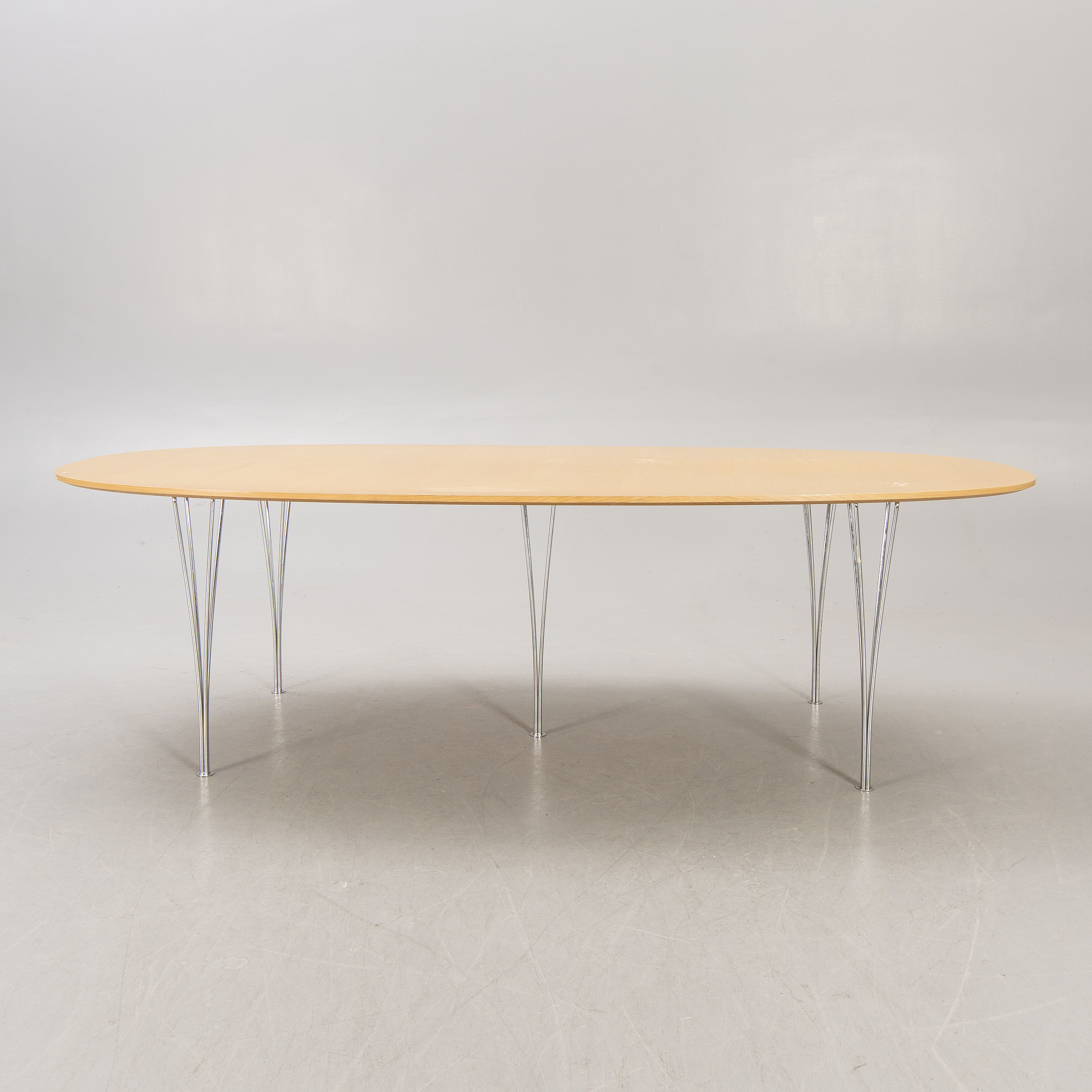 Bruno Mathsson, bord, "Superellips", Fritz Hansen, Danmark. - Bukowskis