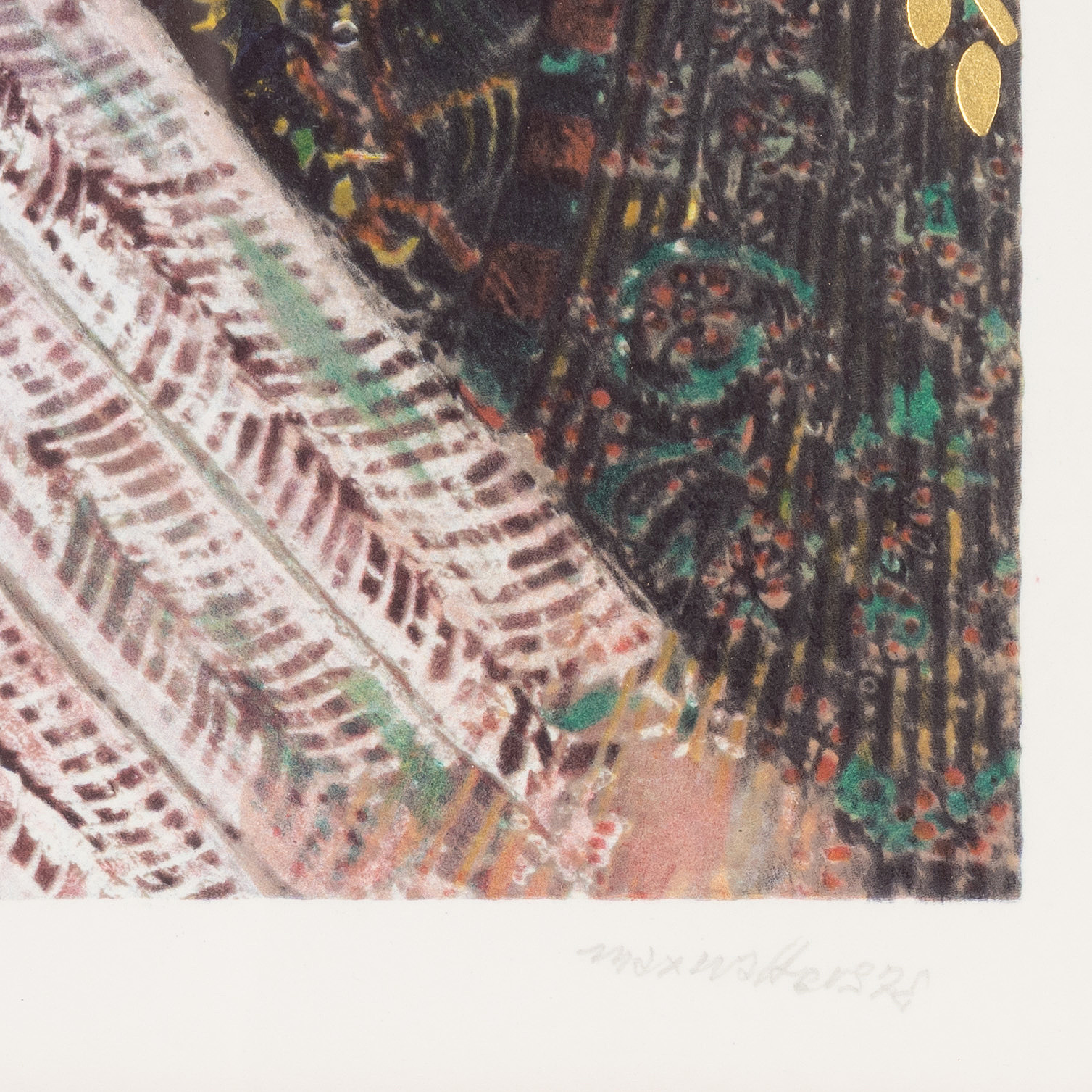 Max Walter Svanberg, färglitografi, 1972, signerad EA 23/30. - Bukowskis