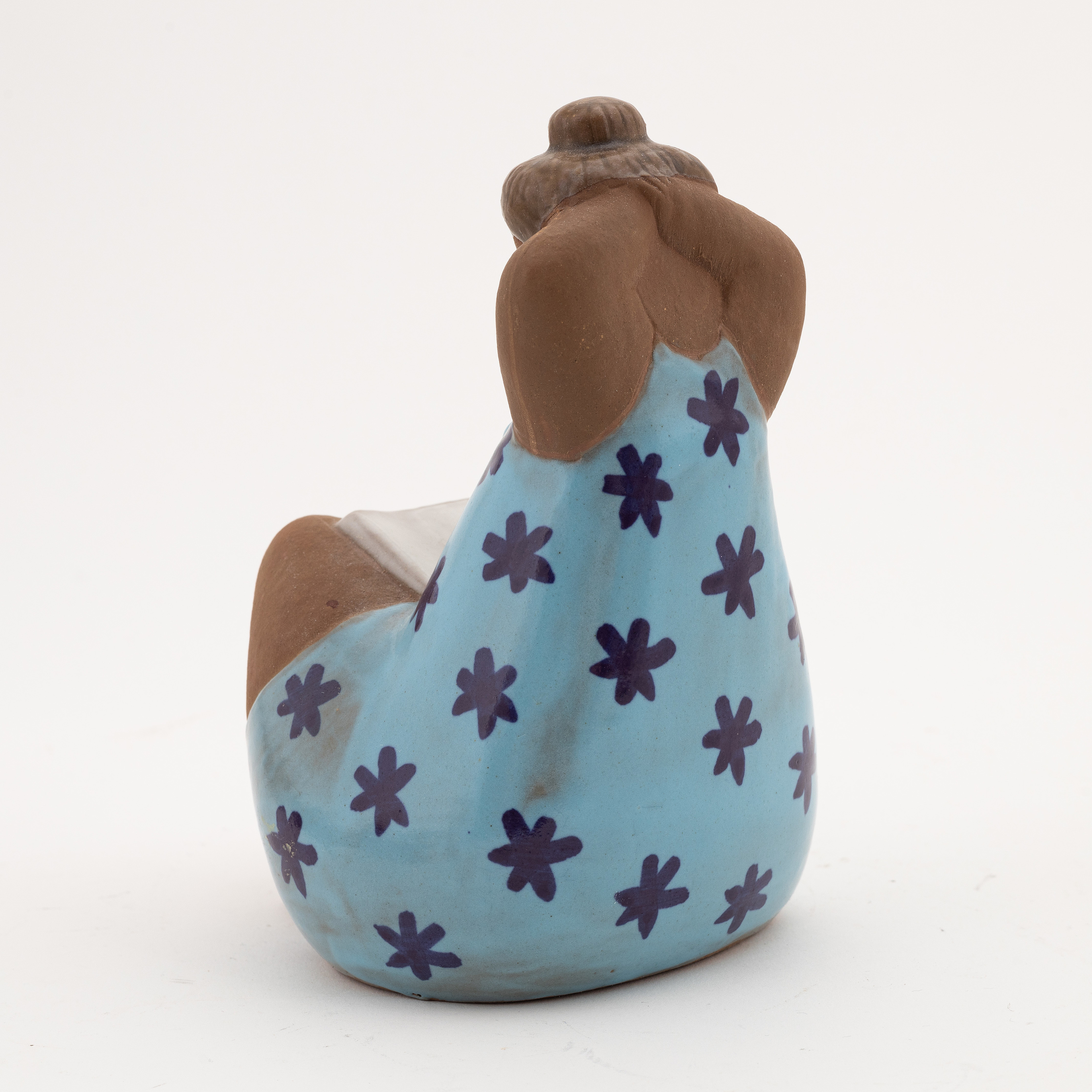 Lisa Larson, an 'Emma' stoneware figurine from 'ABC-flickorna', Gustavsberg. - Bukowskis