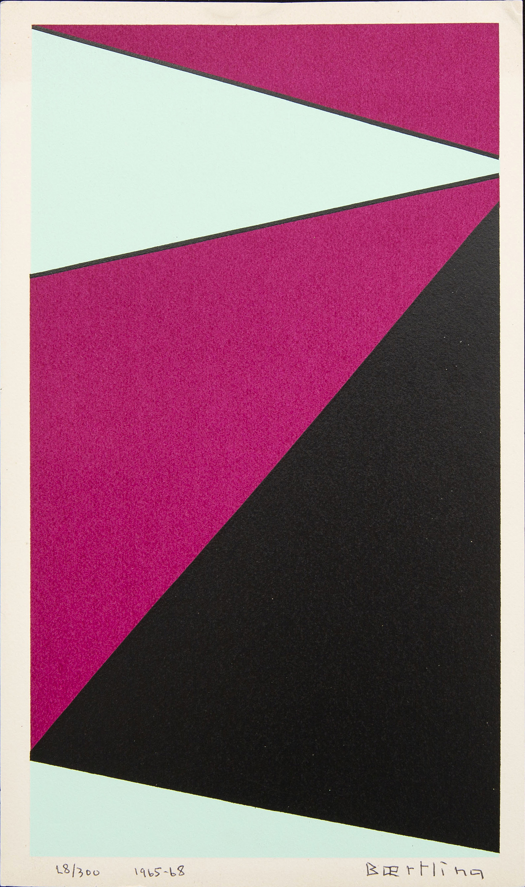 Olle Baertling, serigraph signed and numbered 28/300. - Bukowskis