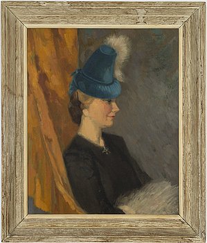 Curt Clemens, oil on canvas, signed and dated 1945. - Bukowskis