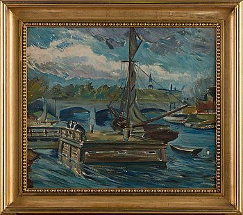 Wäinö Aaltonen, oil on board, signed and dated 1926. - Bukowskis