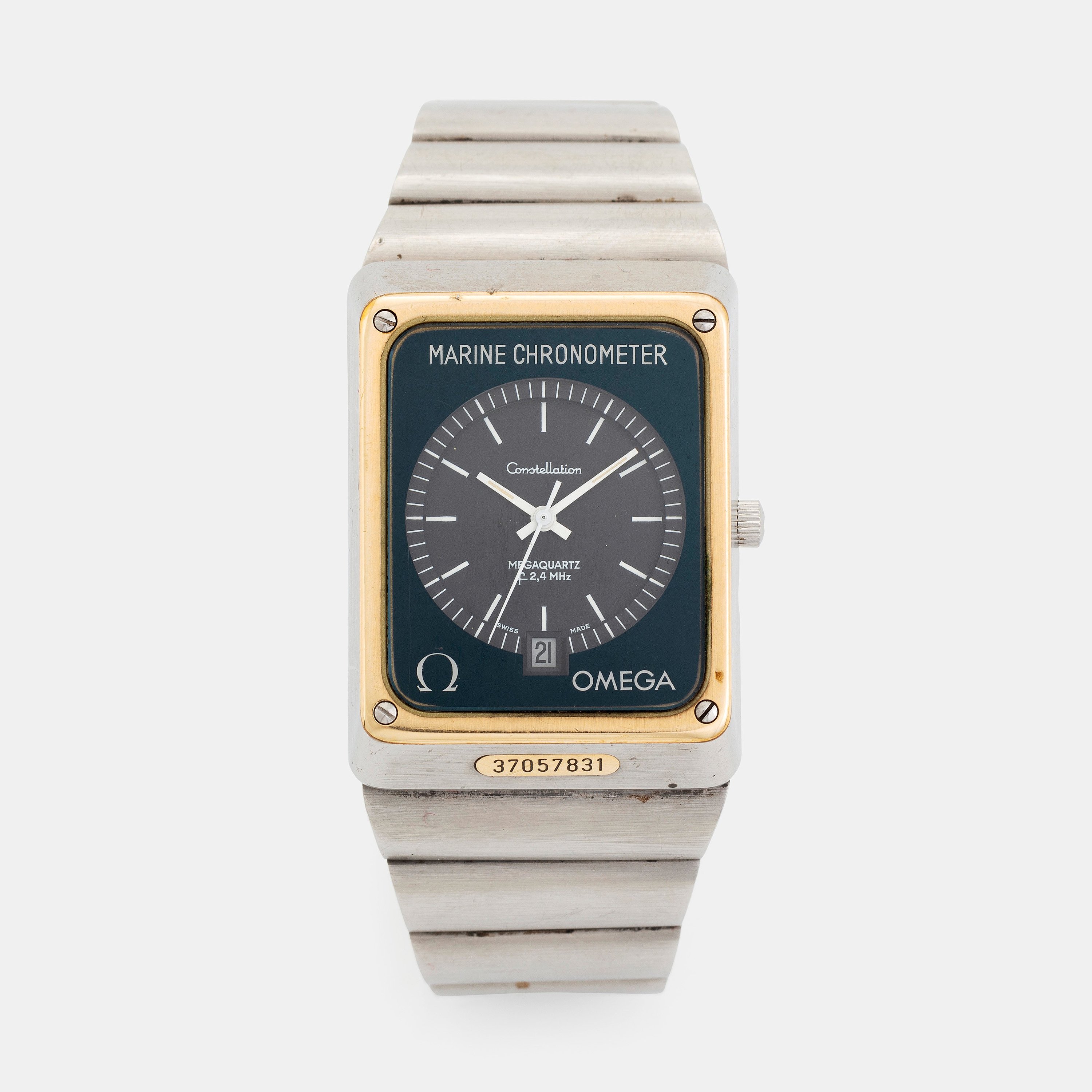 Omega, Constellation, Megaquartz, Marine Chronometer, wristwatch, 33 x ...