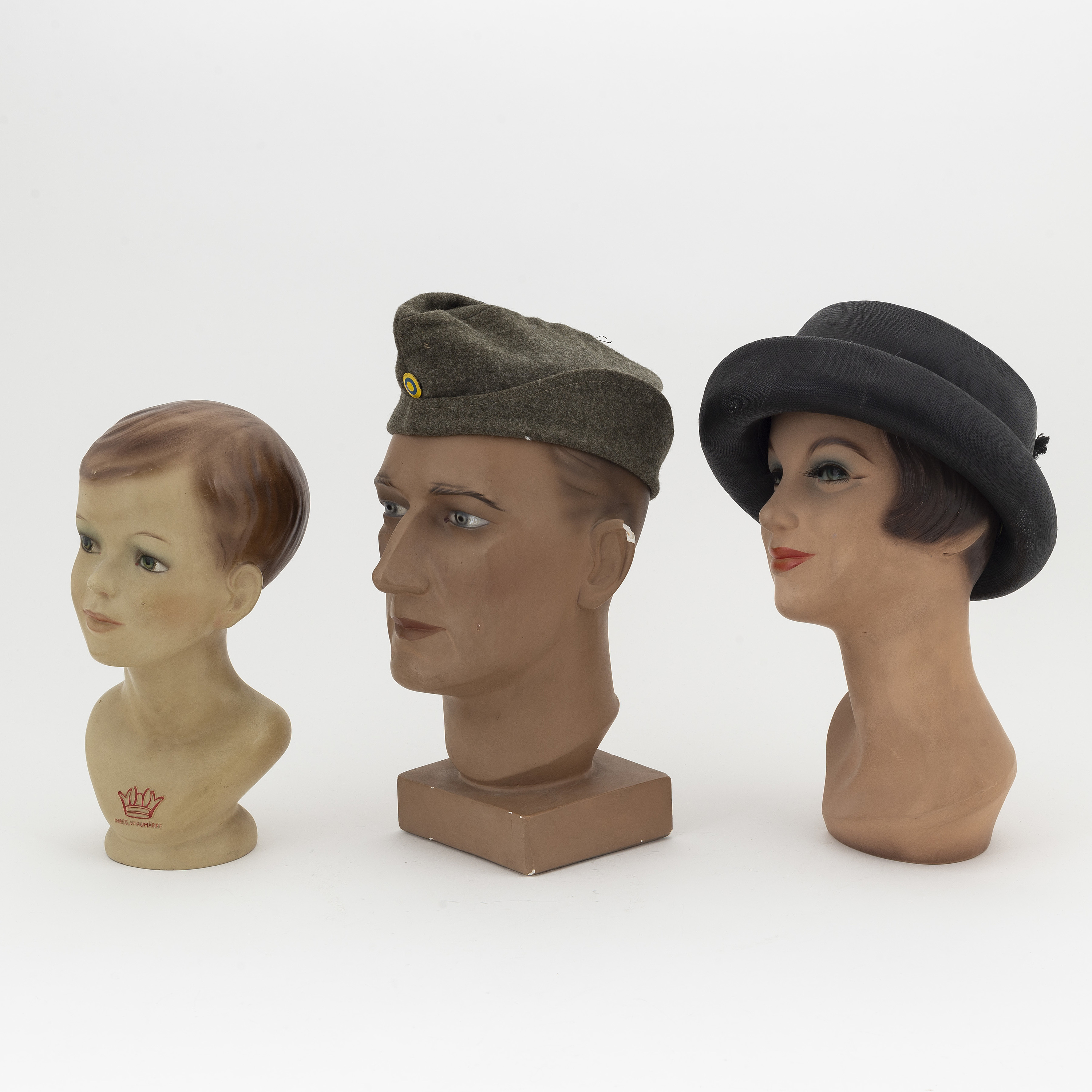 Three mannequins, first half of the 20th Century/mid 20th Century ...