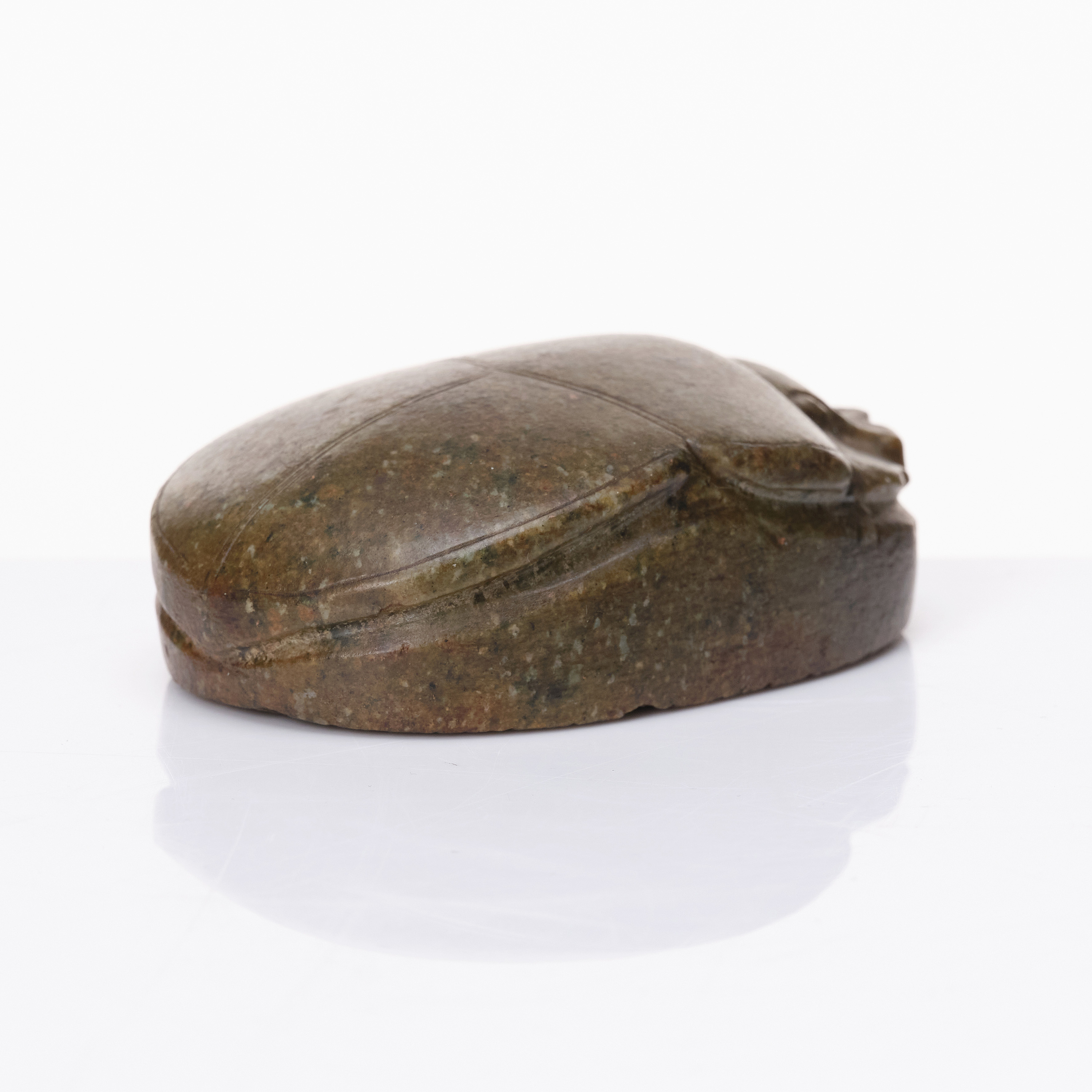 Skarabé, s.k. begravningsskarabé, Egypten troligen sendynastisk tid, 26 ...